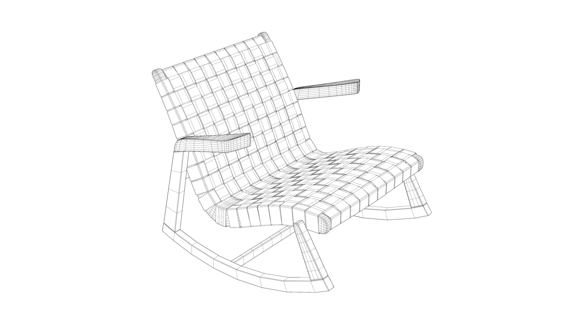 Ralph Rapson Rocker 3D model - TurboSquid 2136069