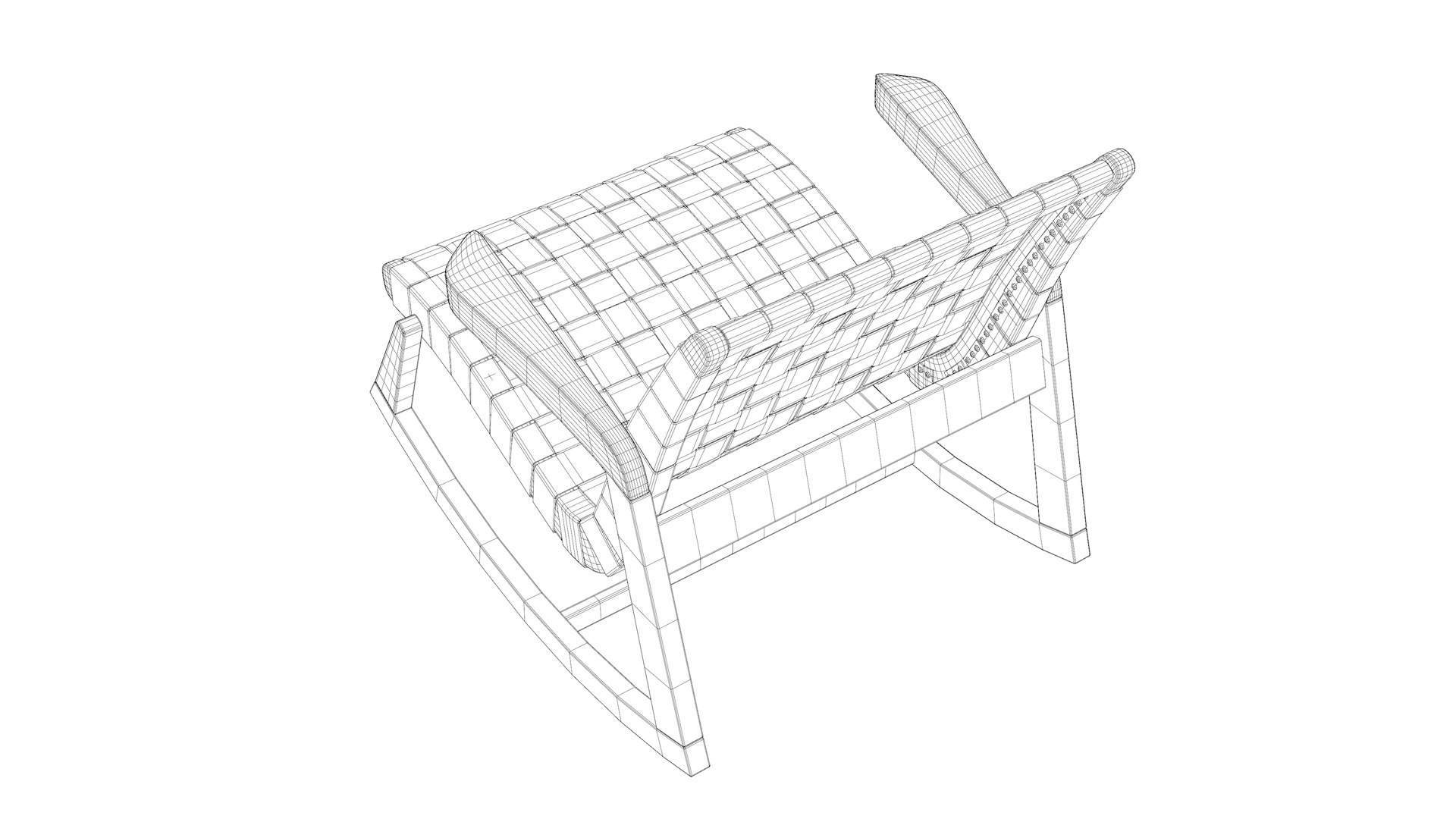 Ralph Rapson Rocker 3D model - TurboSquid 2136069
