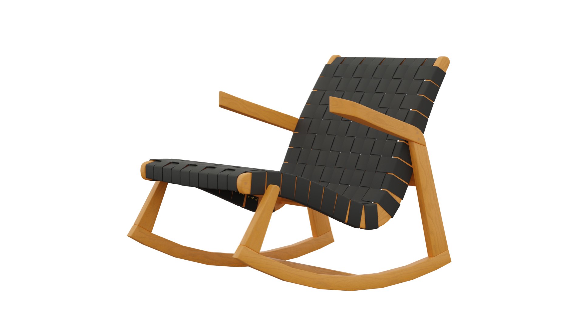 Ralph Rapson Rocker 3D model - TurboSquid 2136069