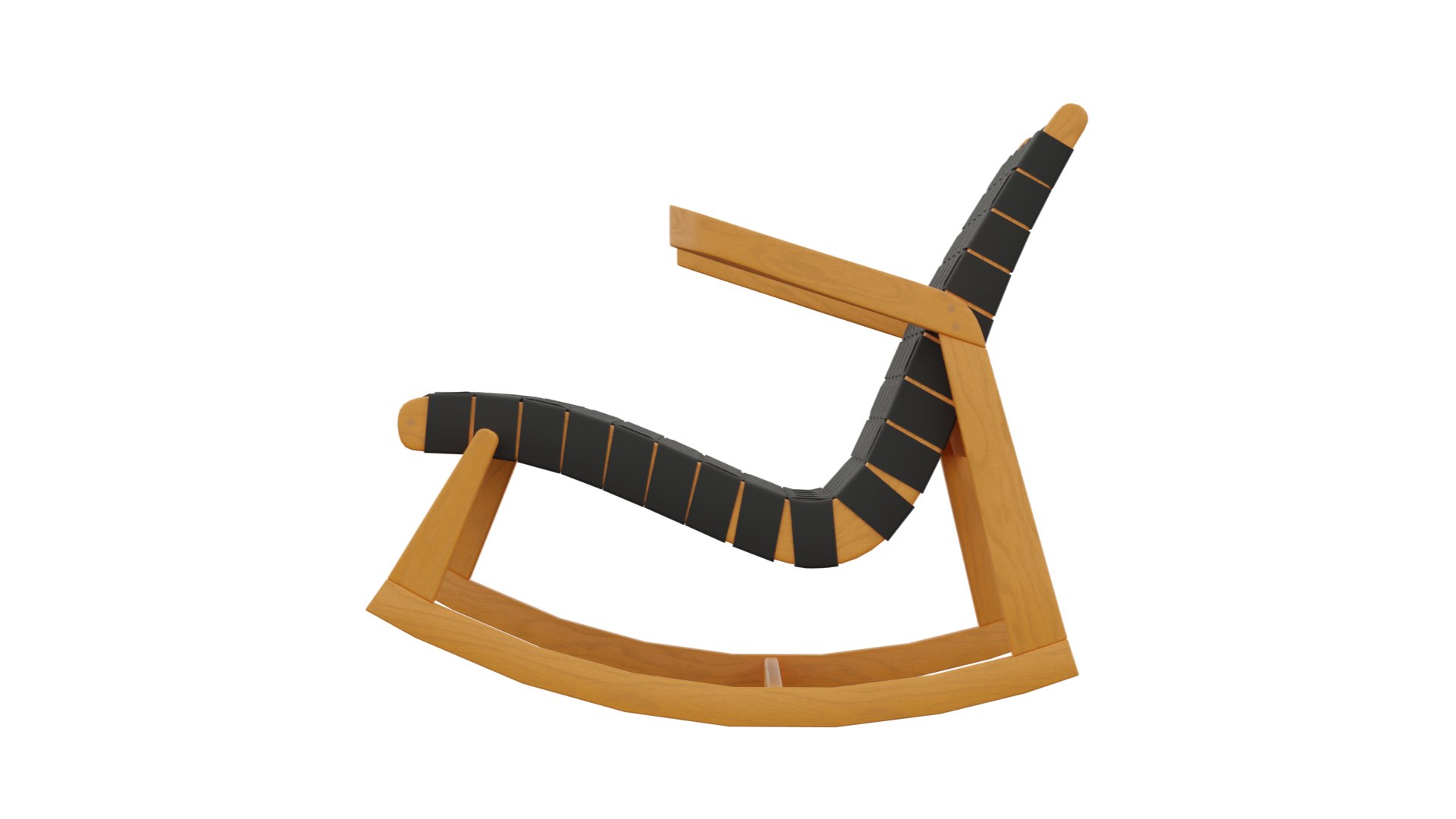 Ralph Rapson Rocker 3D model - TurboSquid 2136069