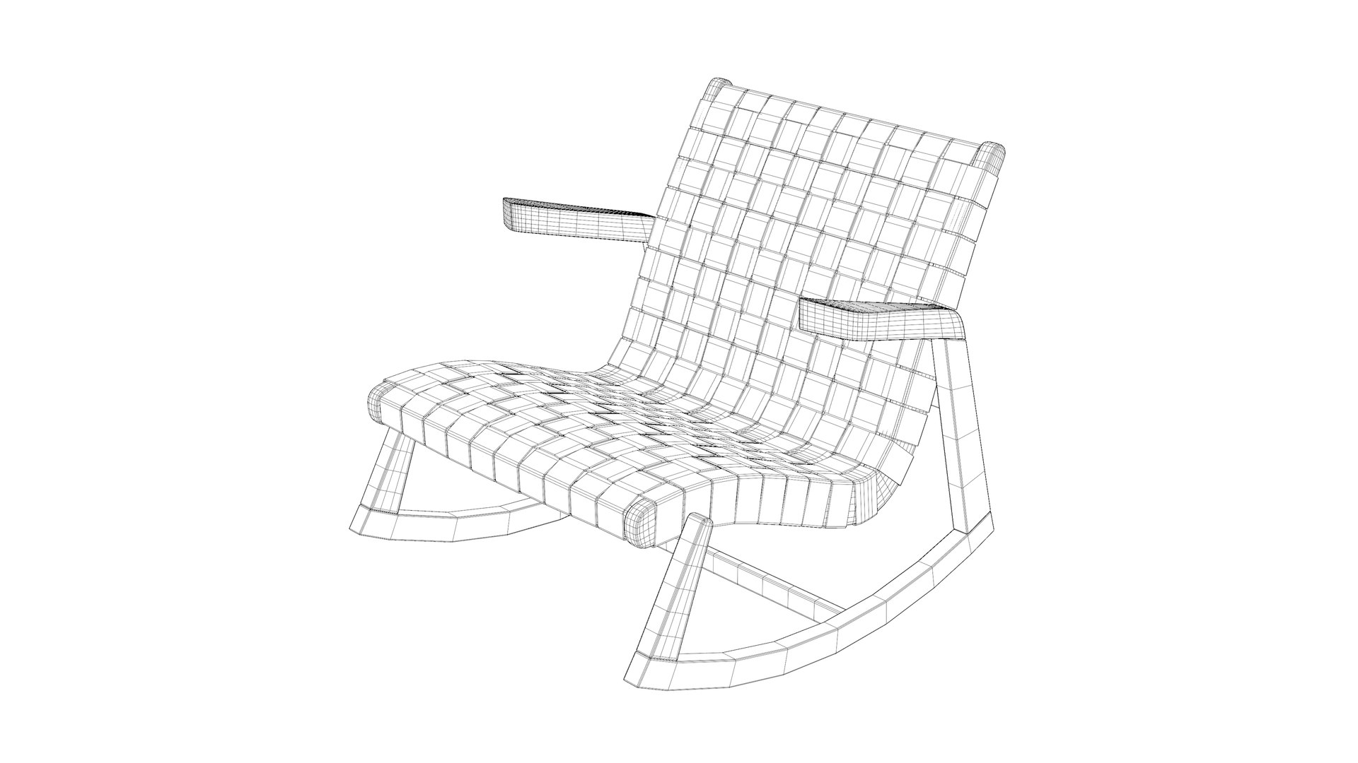 Ralph Rapson Rocker 3D model - TurboSquid 2136069