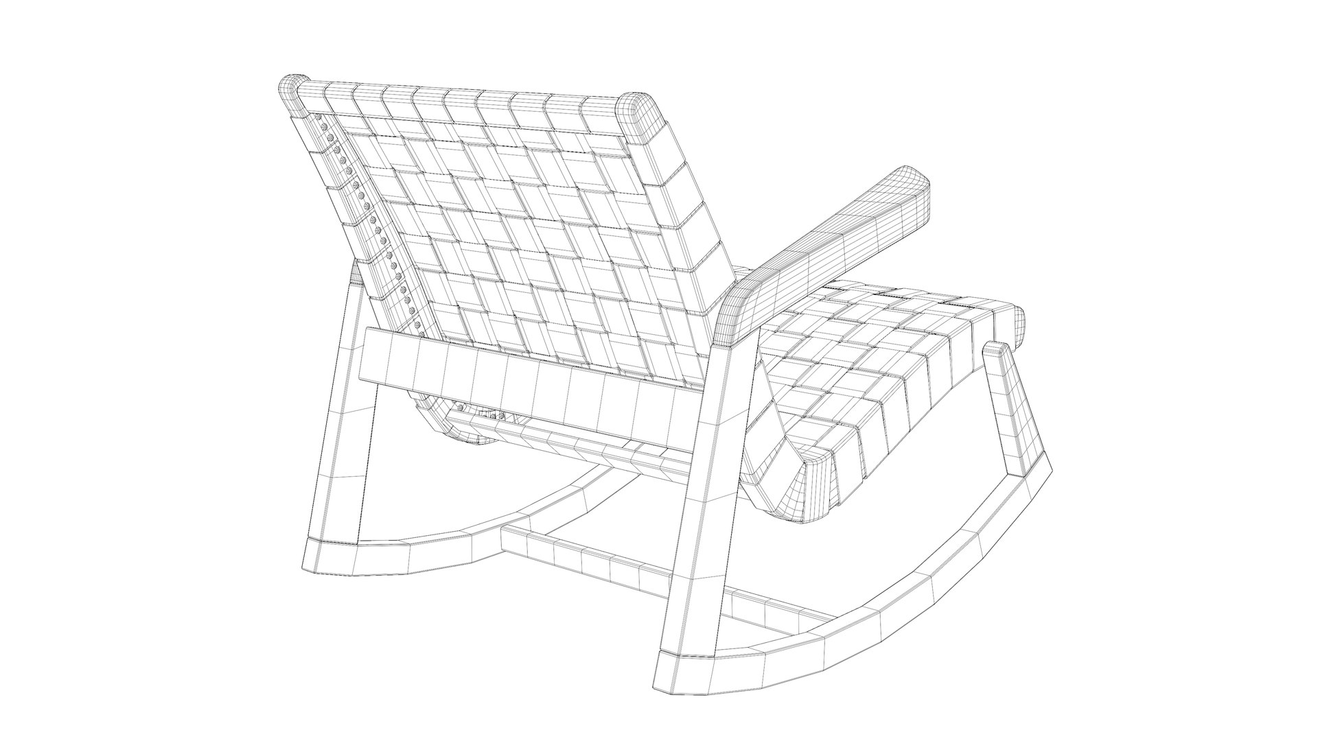 Ralph Rapson Rocker 3D model - TurboSquid 2136069