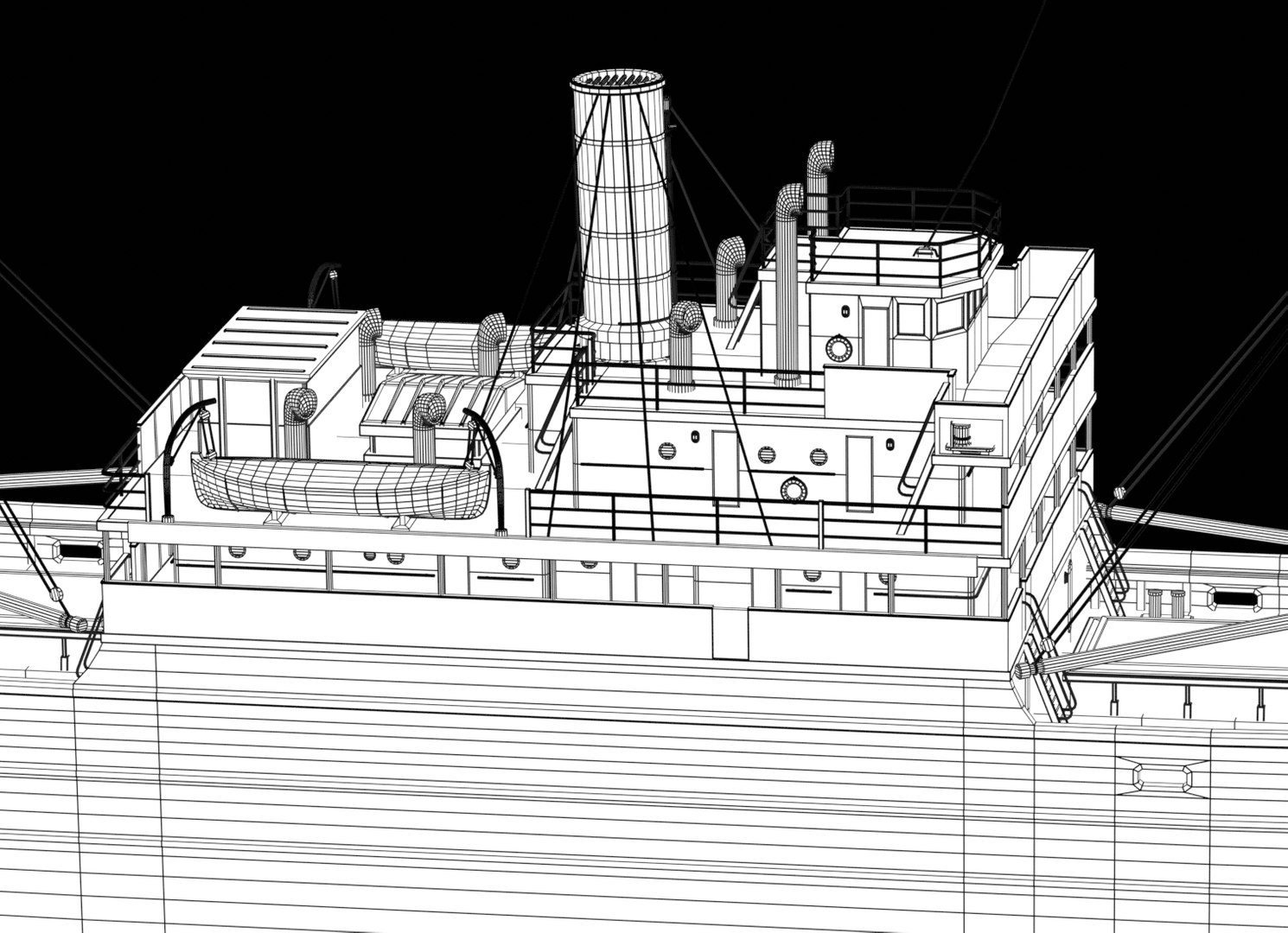 3D Laker Steam Cargo Steamer - TurboSquid 1571818