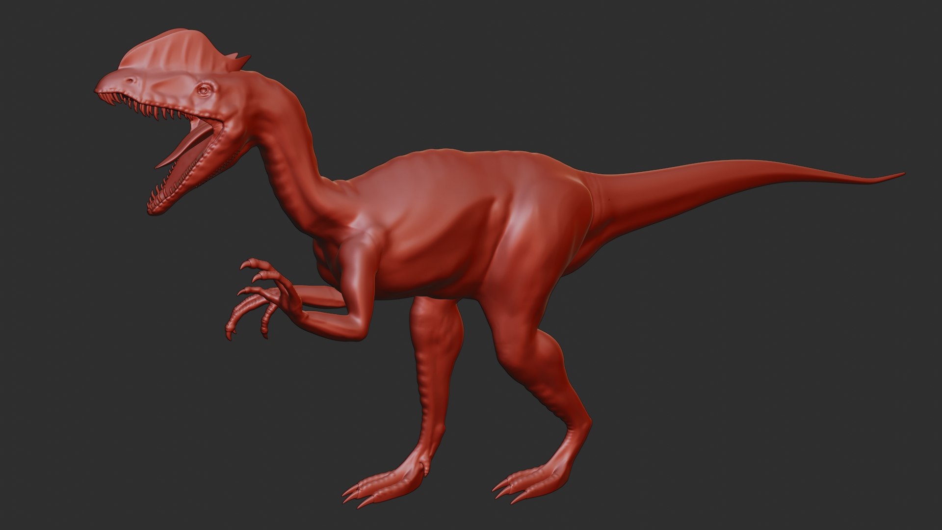 3D Dilophosaurus Model - TurboSquid 1881878