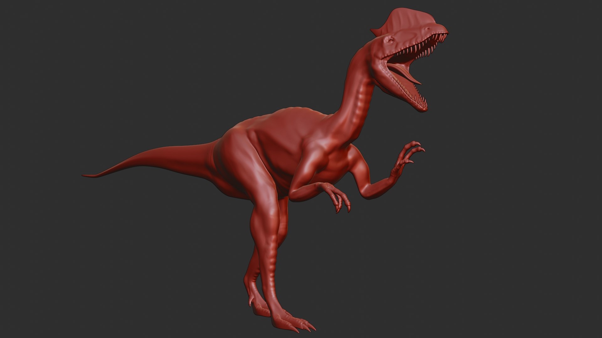 3D Dilophosaurus Model - TurboSquid 1881878