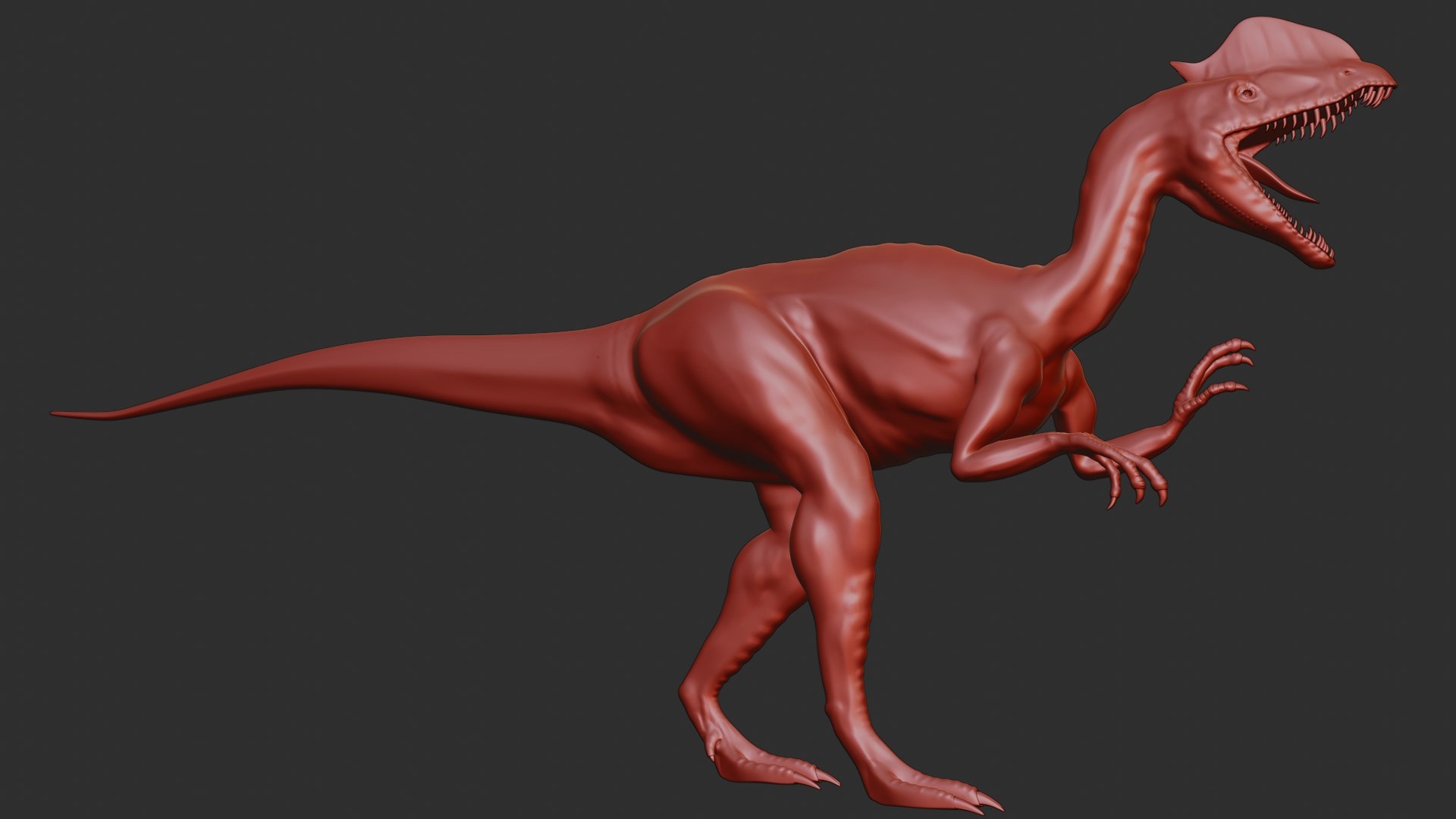 3D Dilophosaurus Model - TurboSquid 1881878
