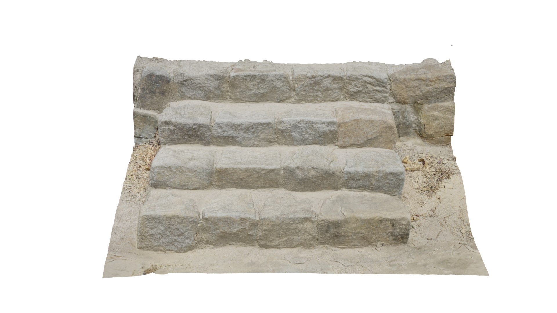 Stone Steps 3D Model - TurboSquid 1842274