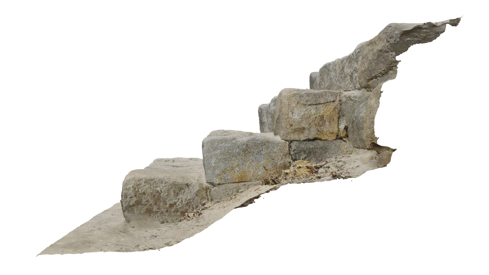 Stone Steps 3D Model - TurboSquid 1842274