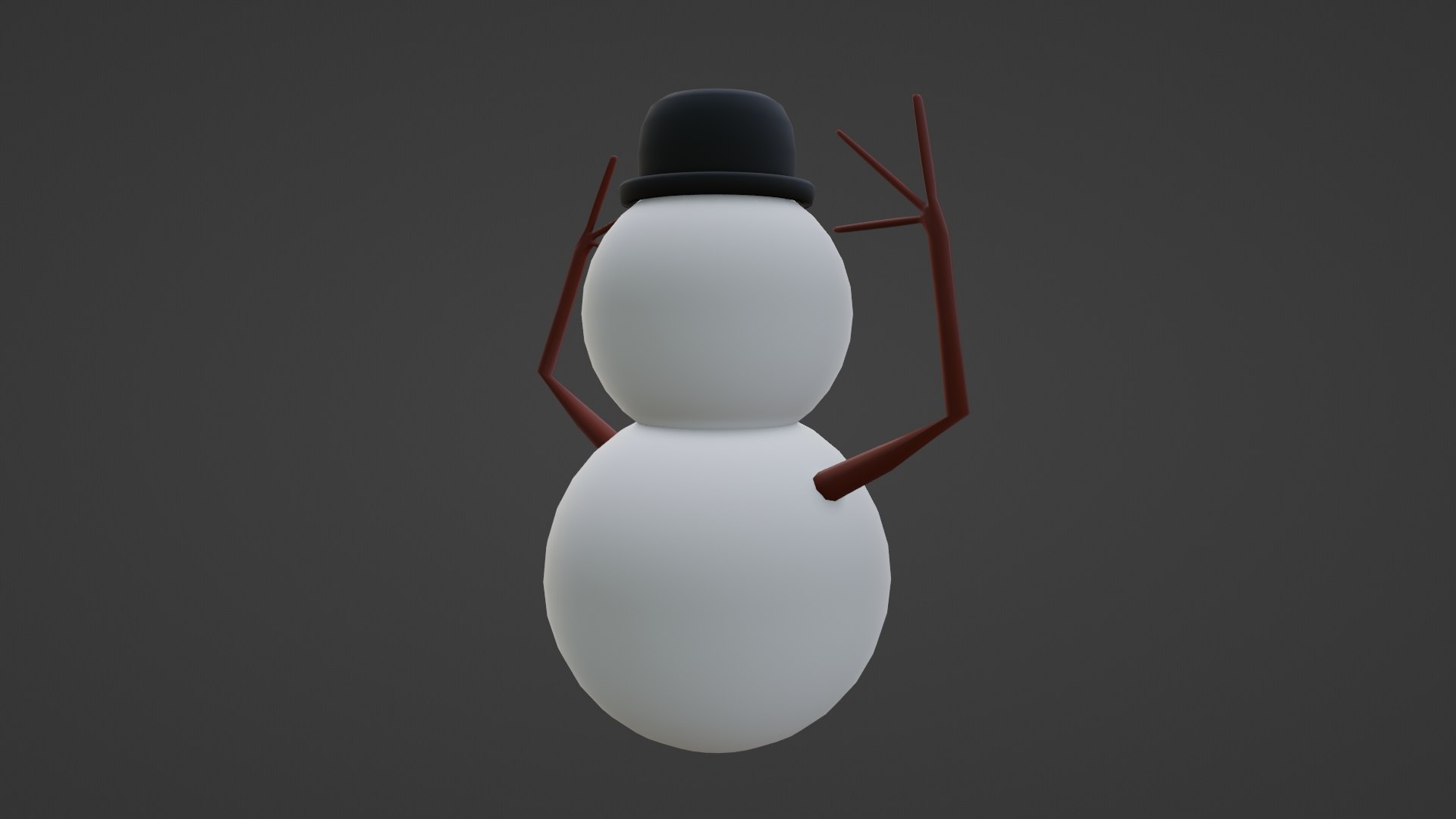 3D SNOWMAN - TurboSquid 2162917