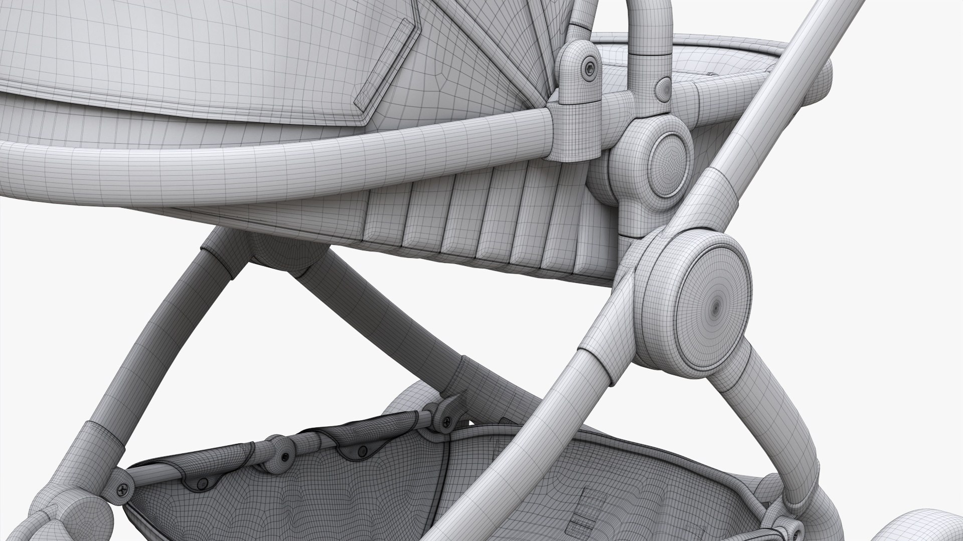 Baby Stroller 02 3D Model - TurboSquid 1842911