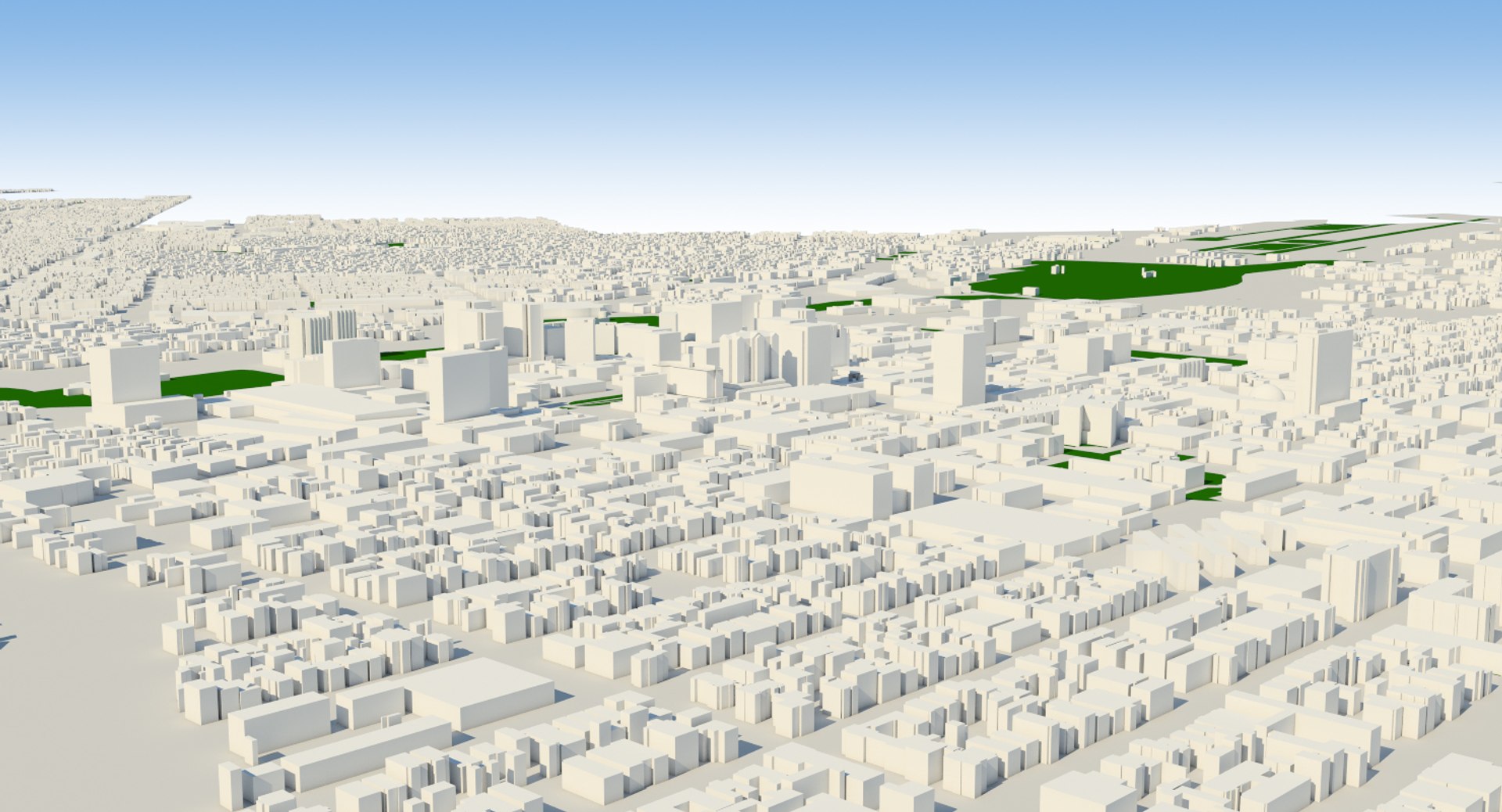 3d Model San Jose Cityscape