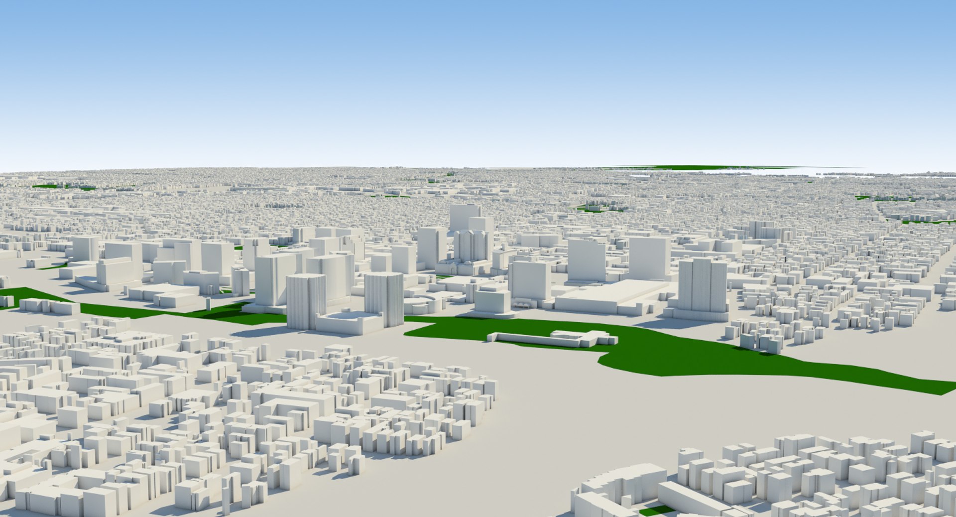 3d Model San Jose Cityscape