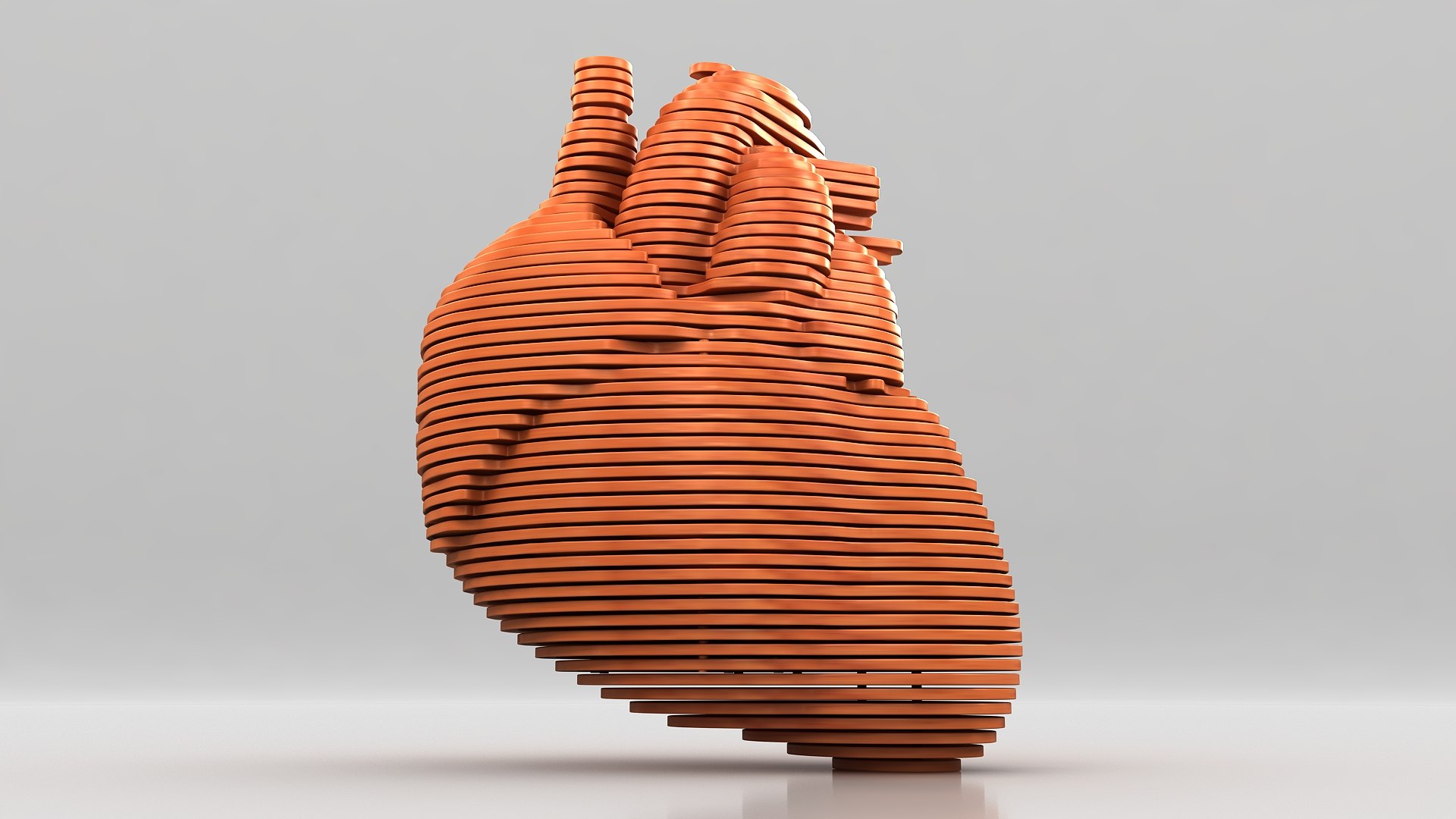 3d Parametric Human Heart Models Turbosquid 2086807