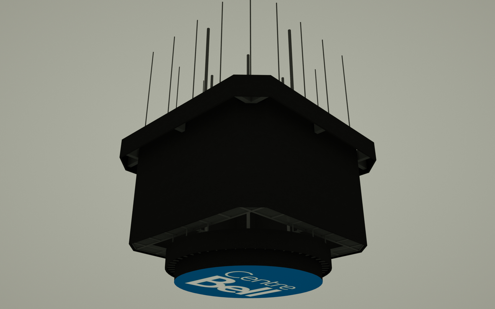 Jumbotron Center Bell V2 辛烷值3D模型 - TurboSquid 1707766