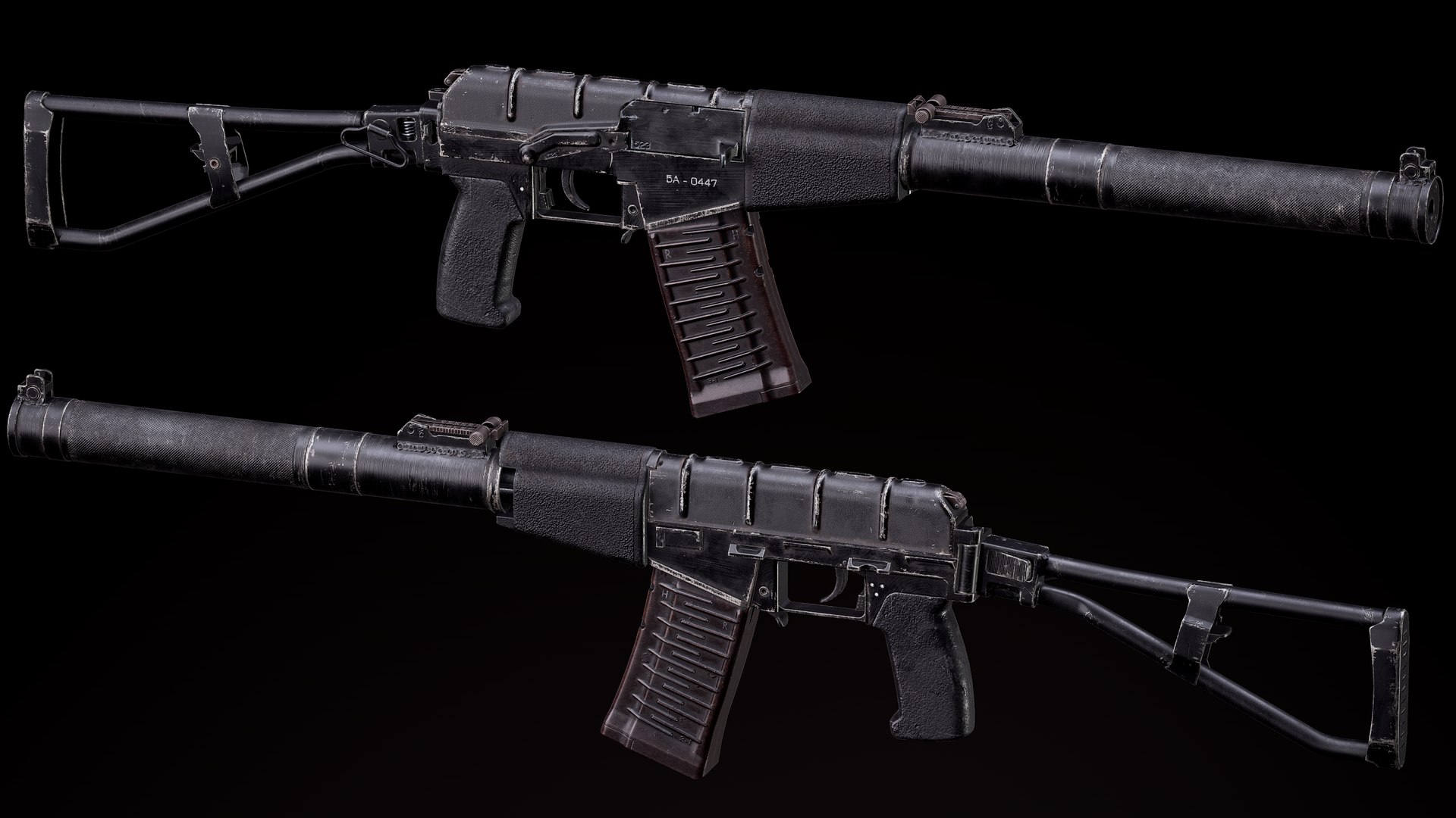 3D Realistic AS Val - Triple A Game Ready model - TurboSquid 1825104