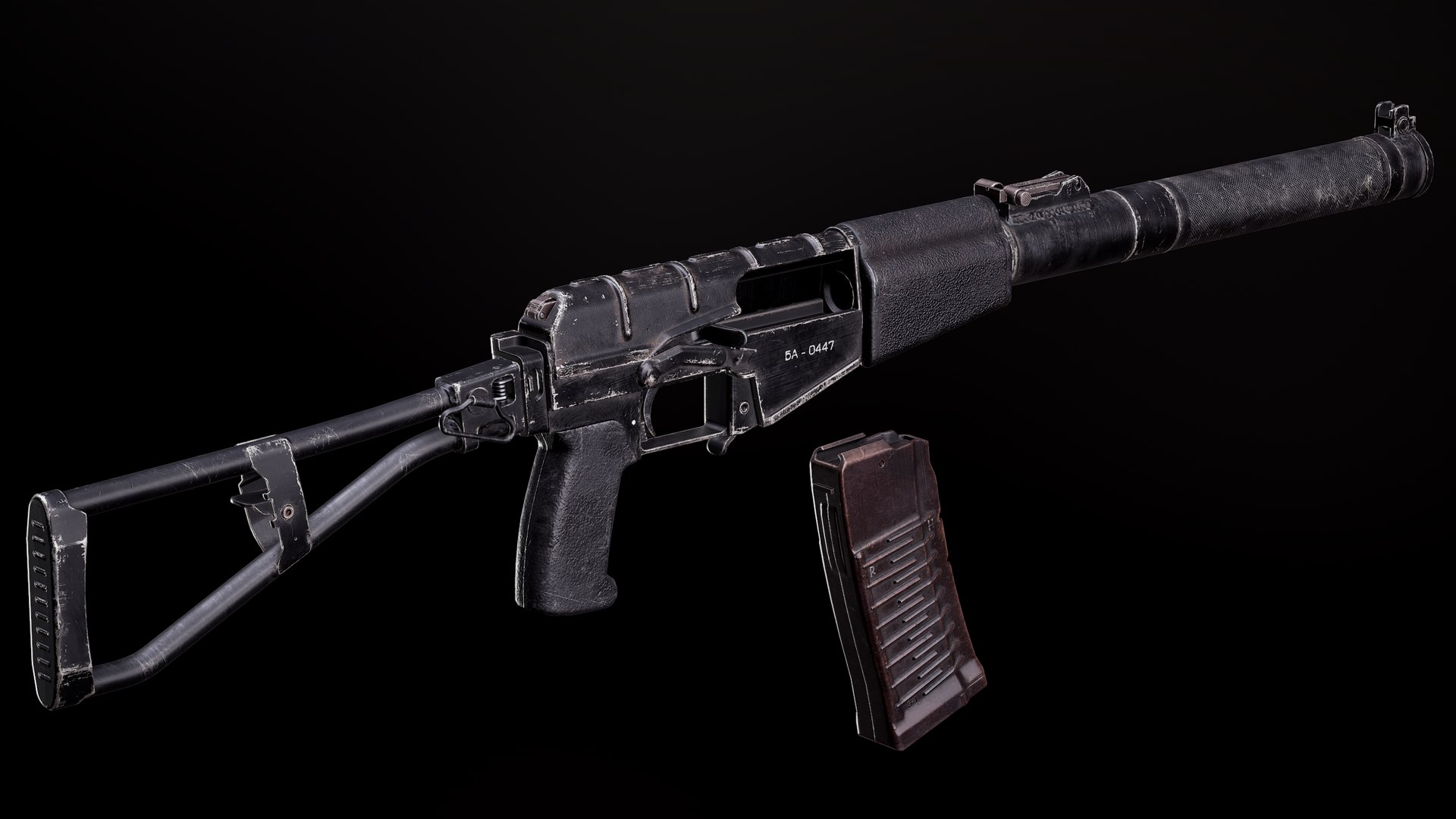 3D Realistic AS Val - Triple A Game Ready model - TurboSquid 1825104