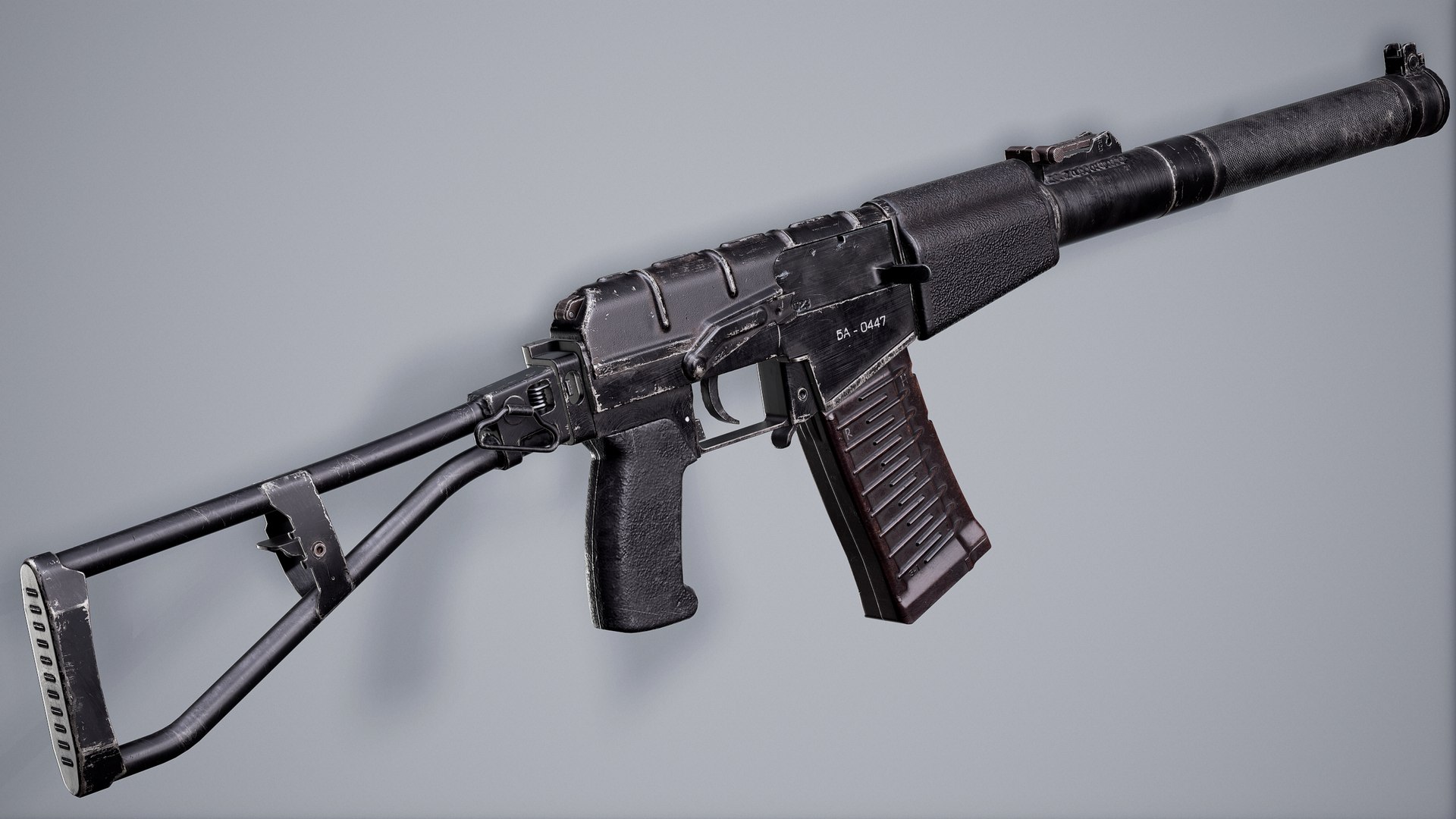 3D Realistic AS Val - Triple A Game Ready model - TurboSquid 1825104