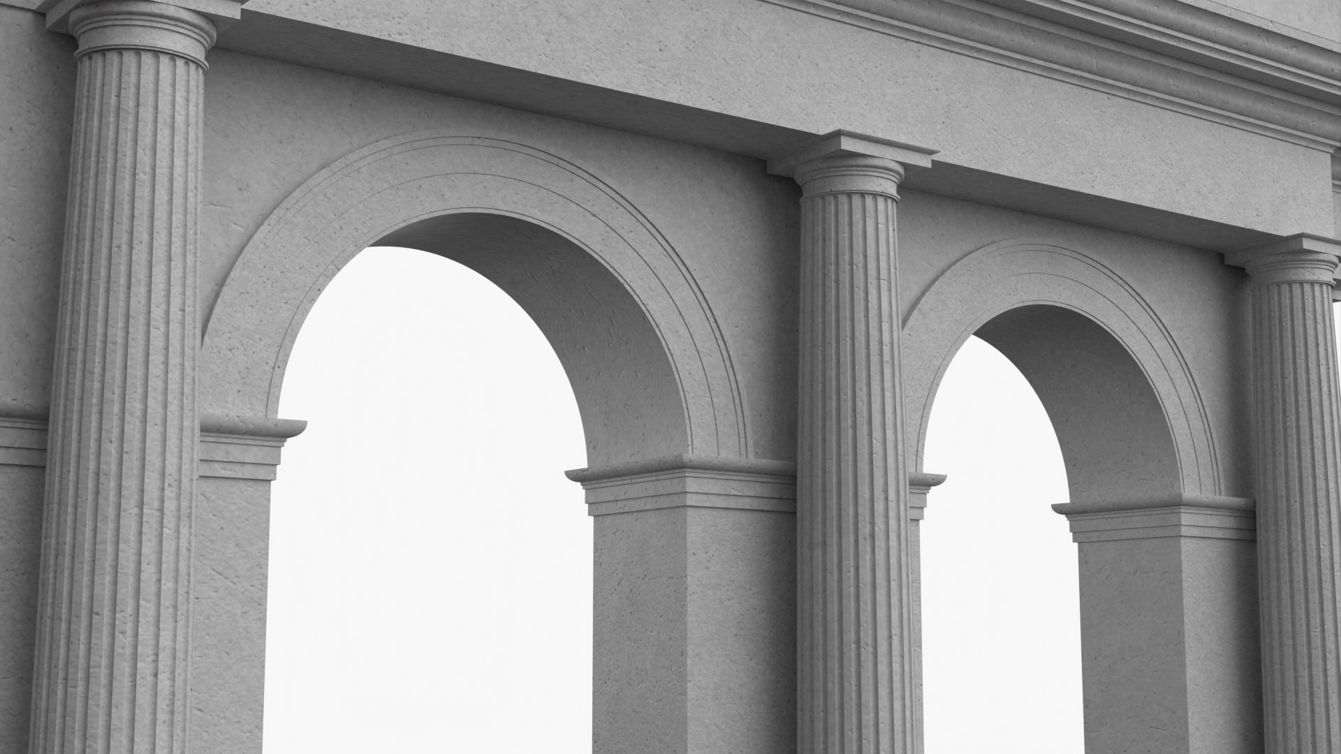 Twin Arch 018 3D Model - TurboSquid 2106625