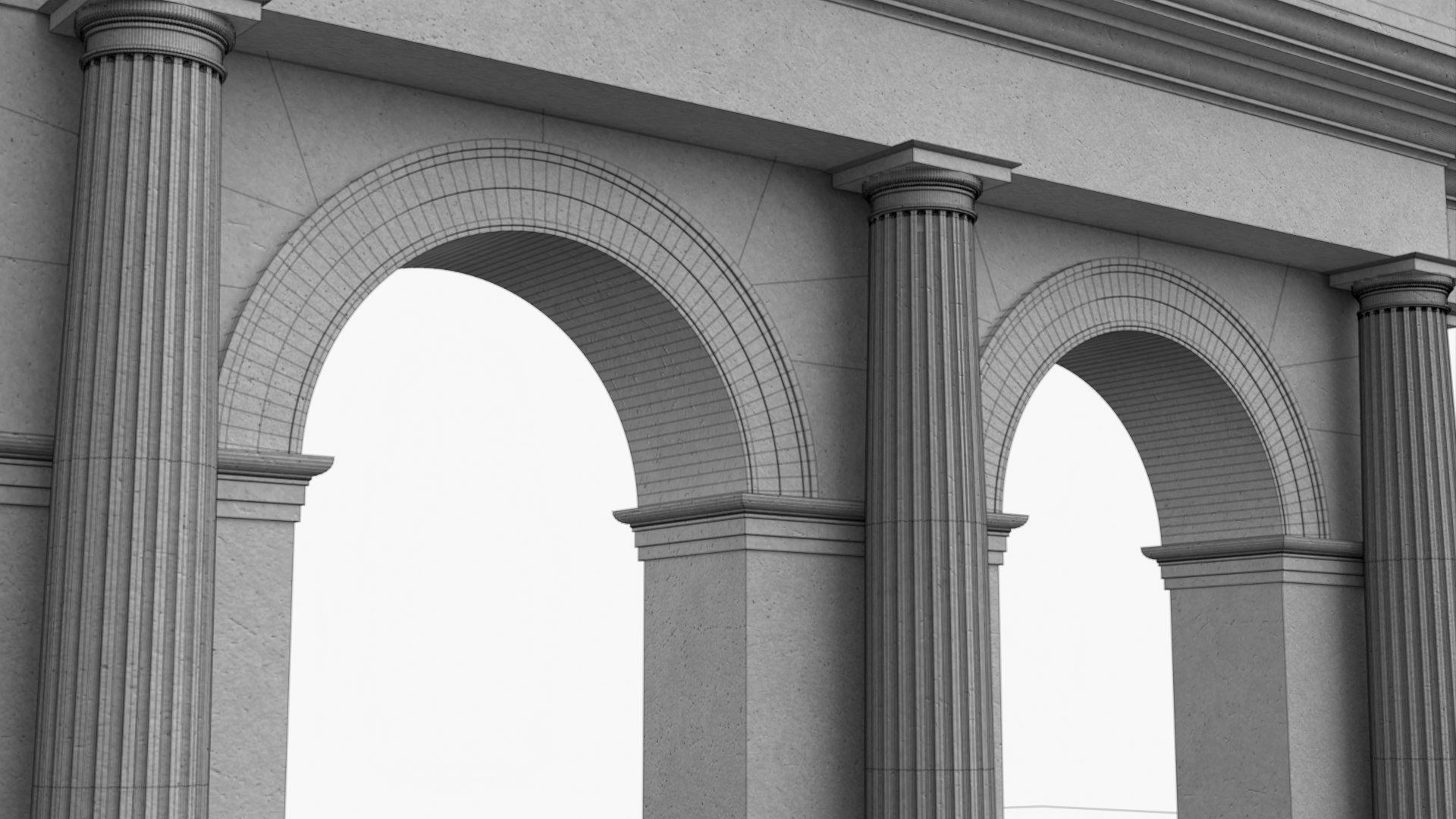 Twin Arch 018 3D Model - TurboSquid 2106625