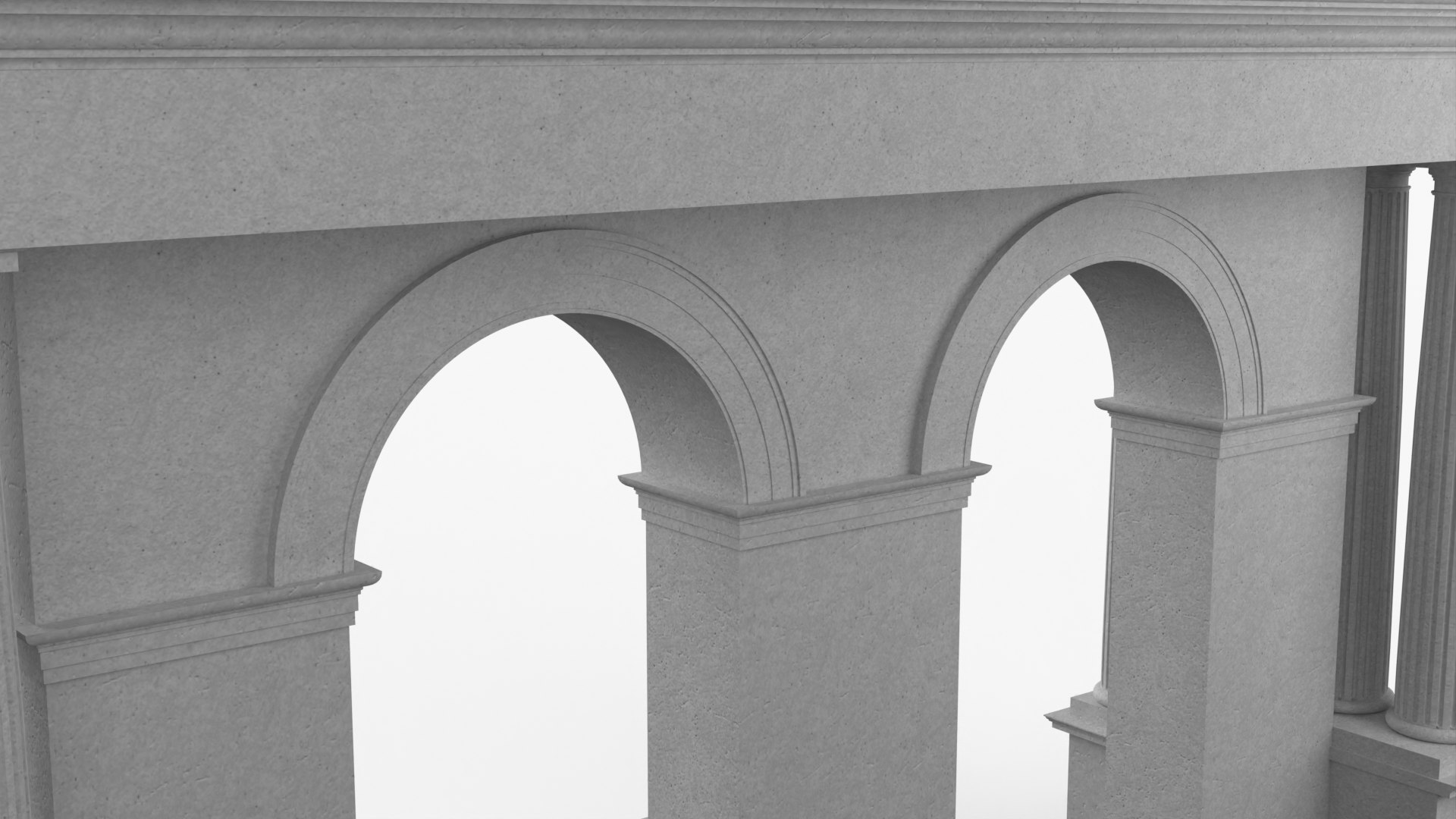 Twin Arch 018 3D Model - TurboSquid 2106625