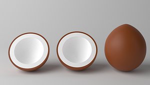 Coconut STL Models for Download | TurboSquid