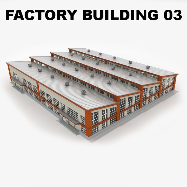 factory building 03 obj
