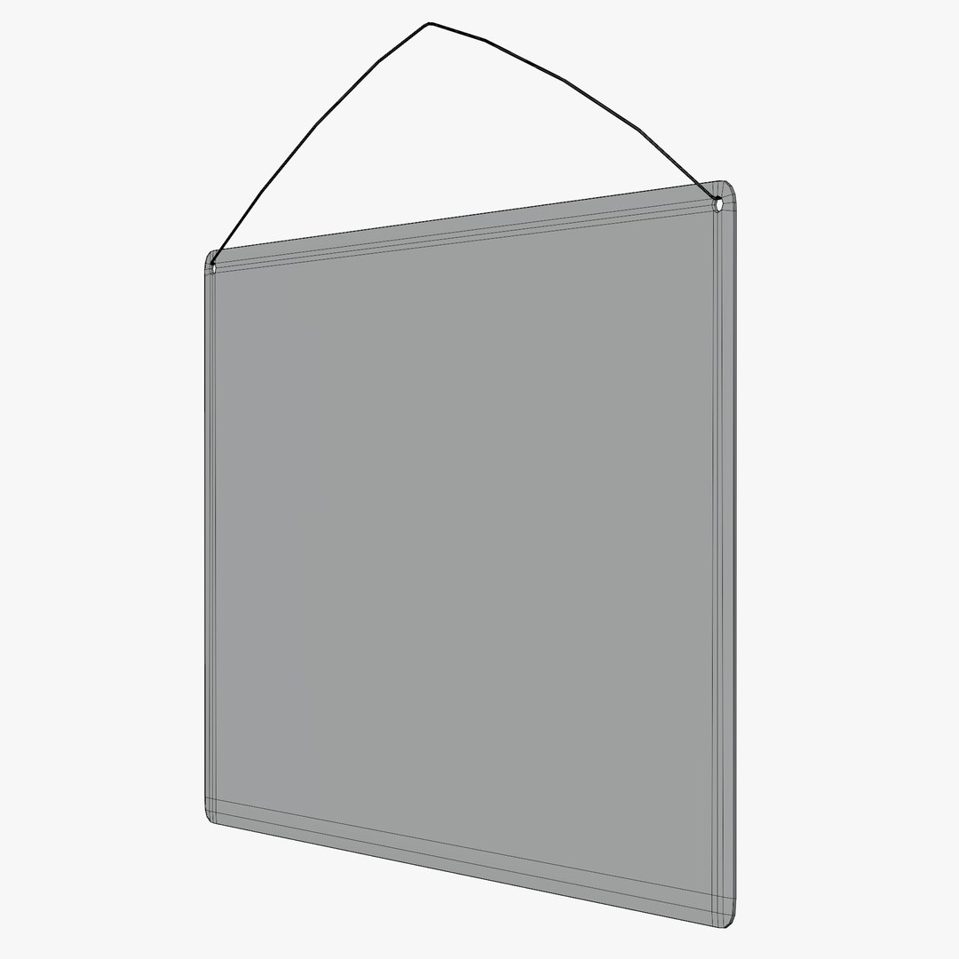 3D Vintage Open Sign Model - TurboSquid 1624292