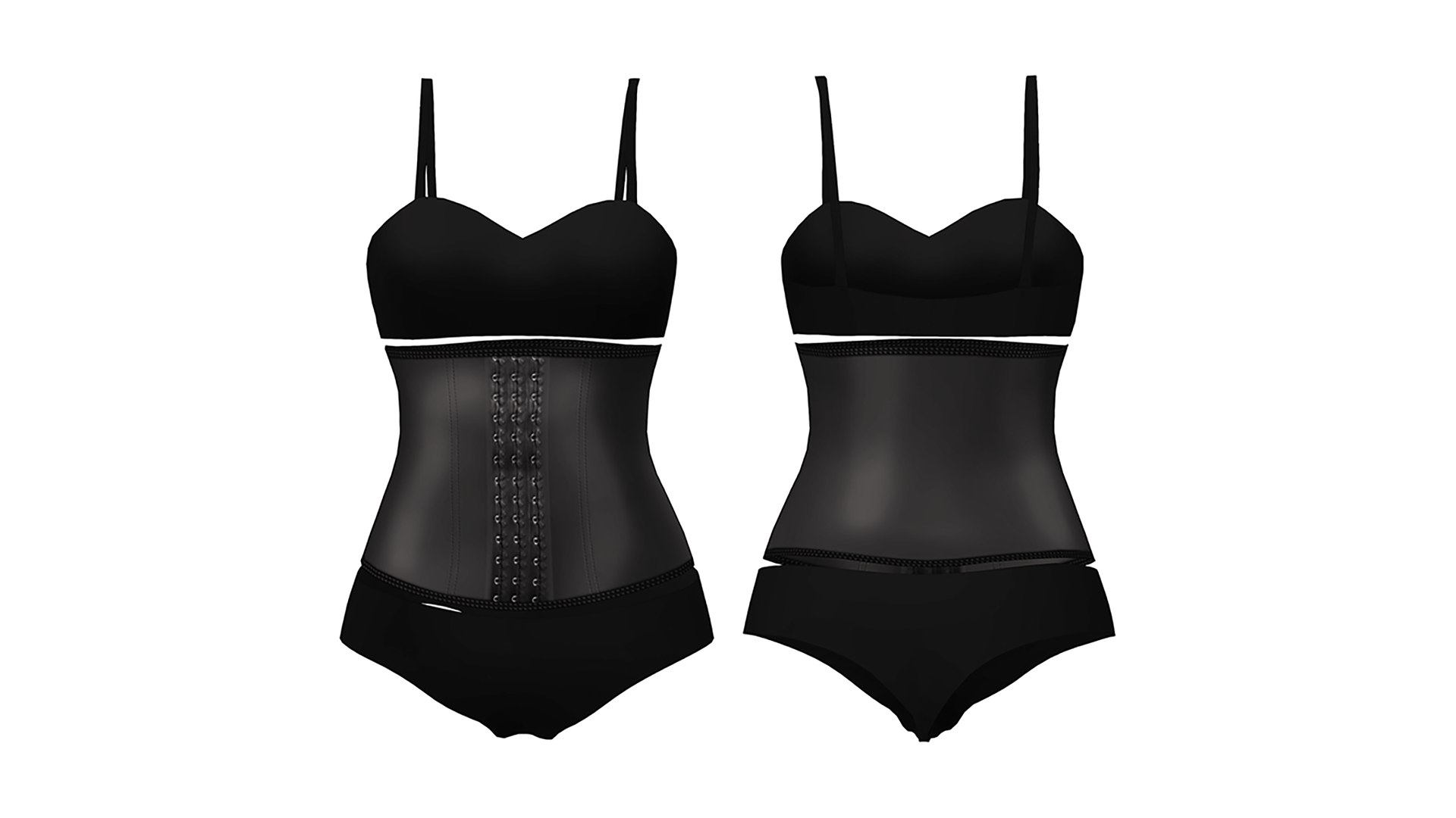 3D Body Shaper model - TurboSquid 1785384