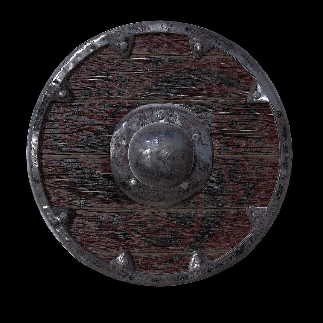 Viking Shield 3D - TurboSquid 1976060