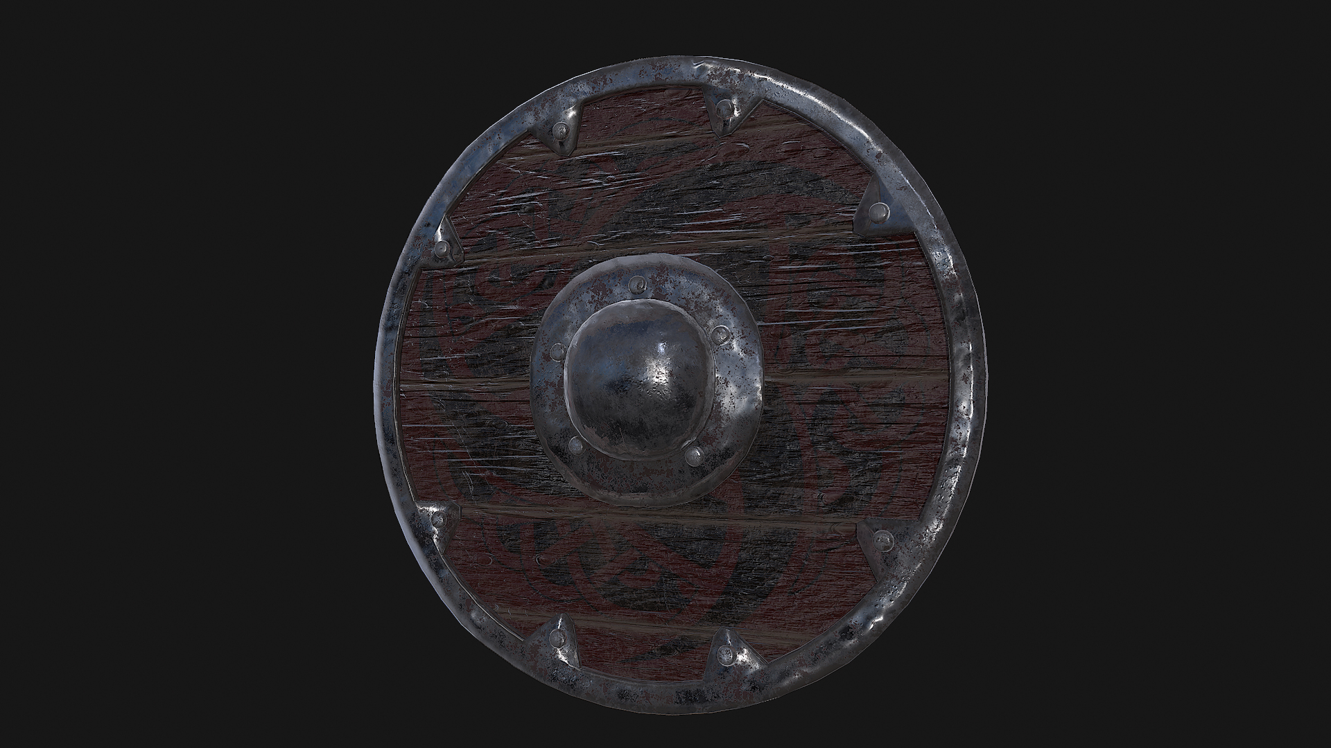 Viking Shield 3D - TurboSquid 1976060