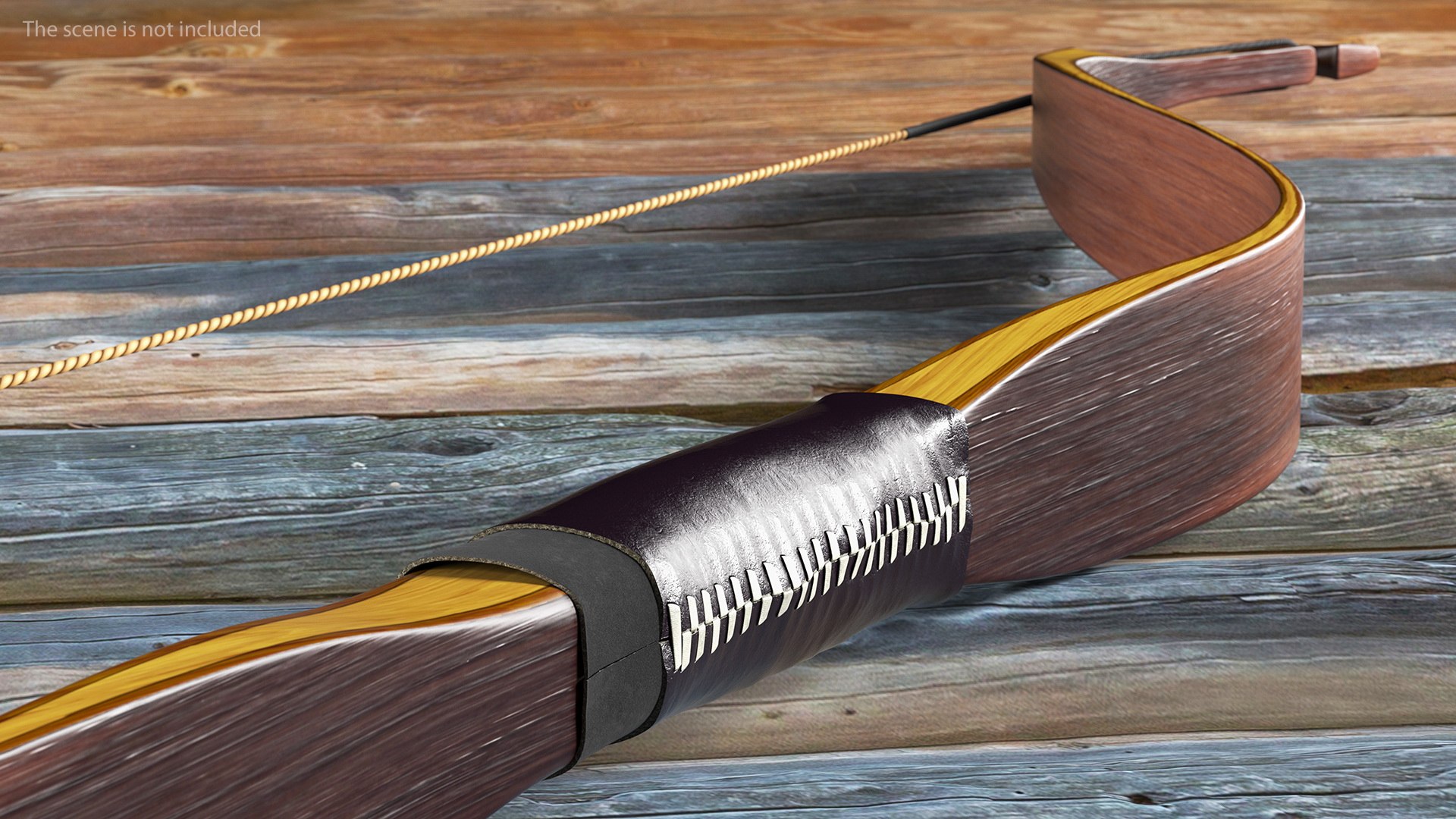 3D Medieval Bow Model - TurboSquid 1567864