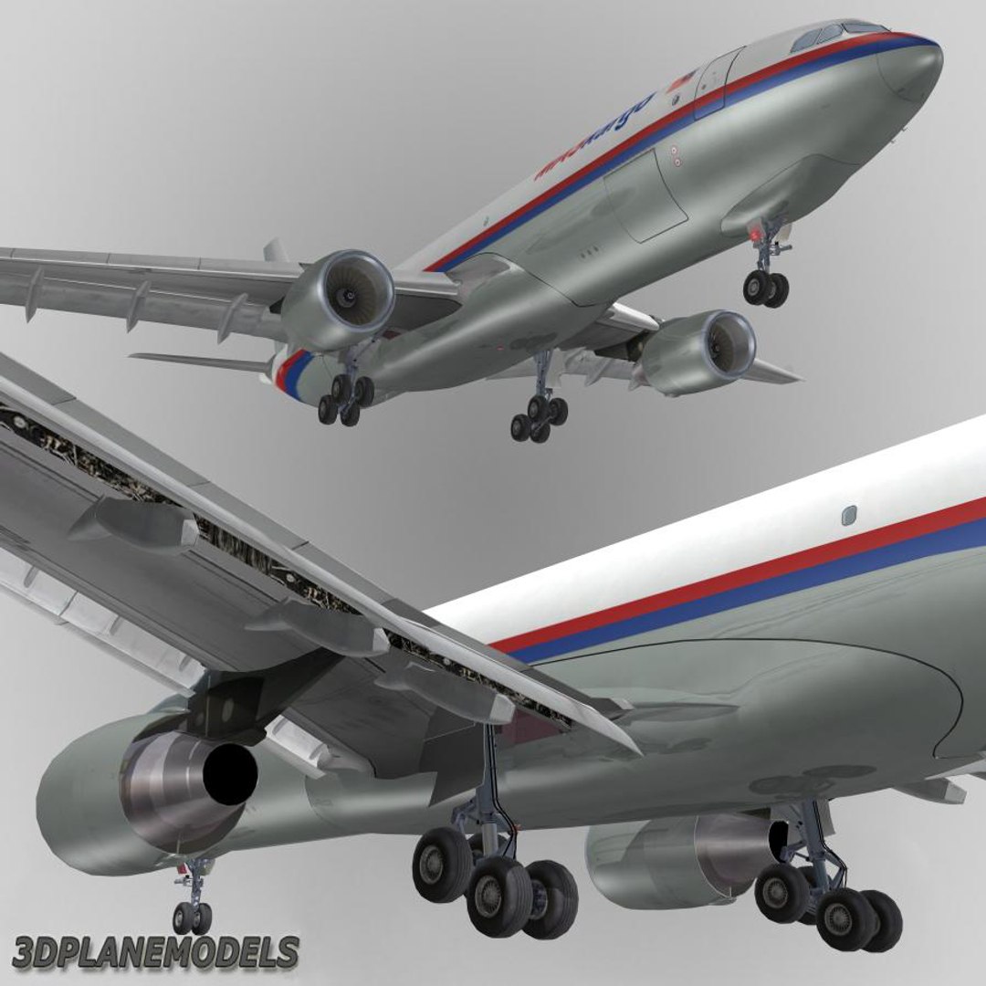 Airbus A330f Aircraft 3d Model