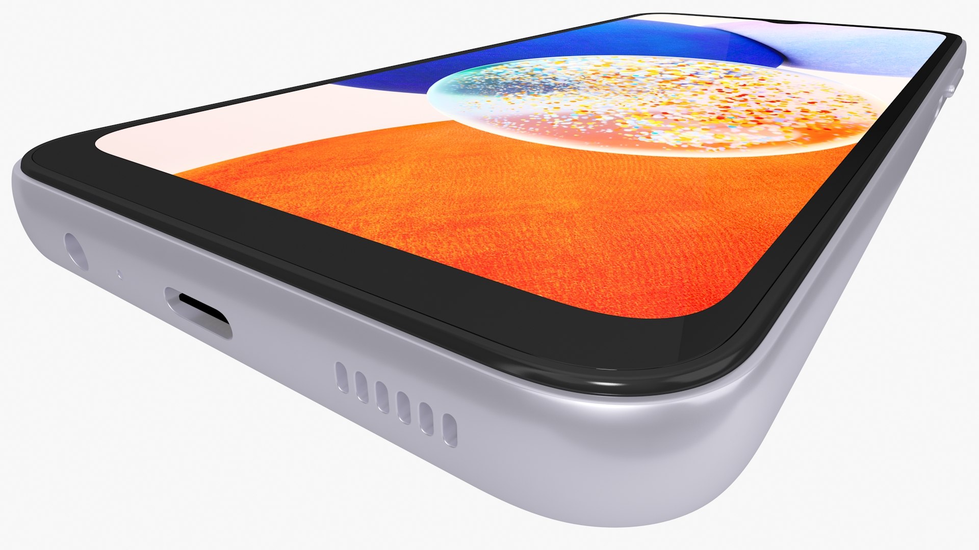 Samsung Galaxy A14 5G Silver 3D Model - TurboSquid 2020528