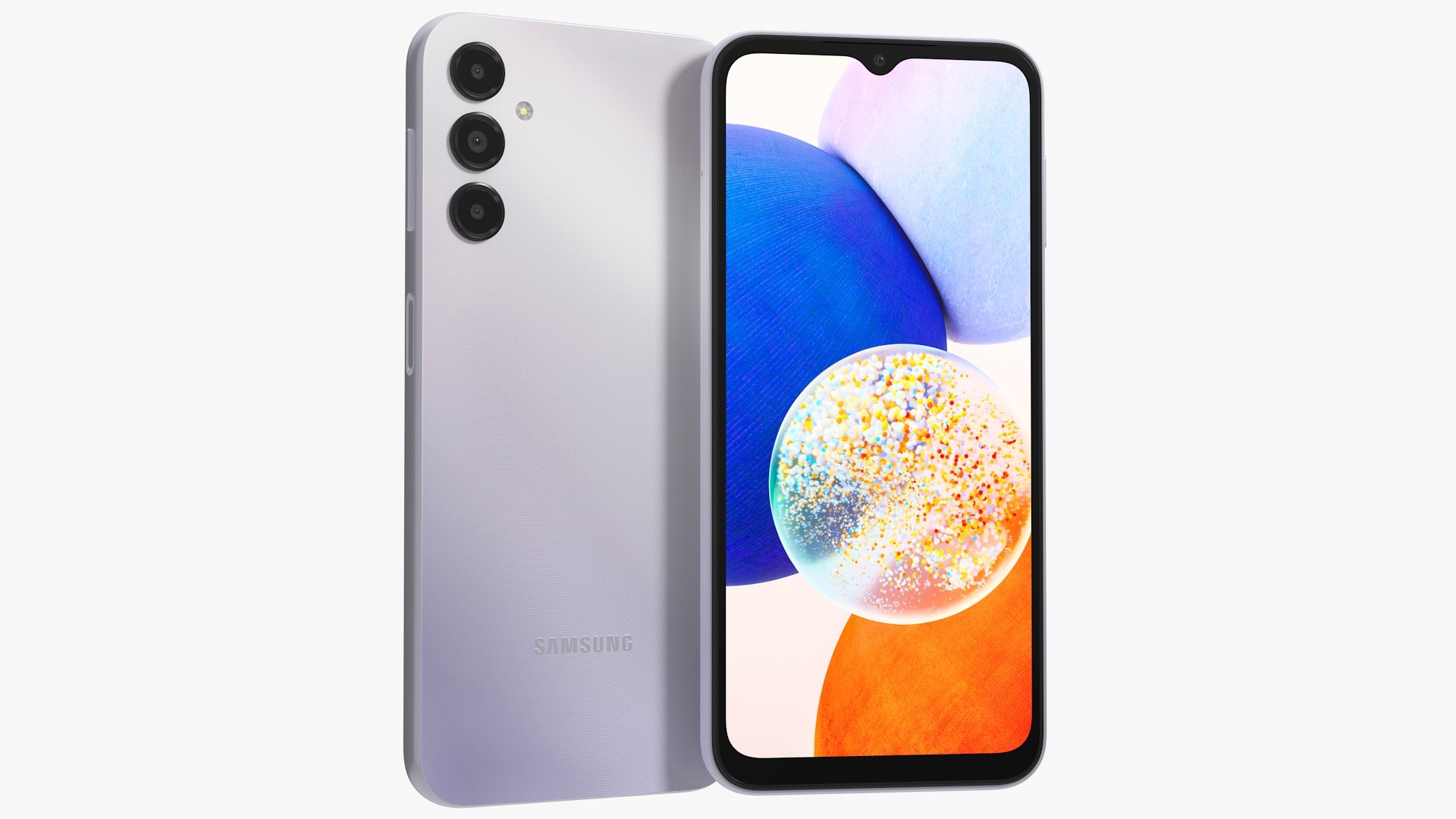 Samsung Galaxy A14 5G Silver 3D Model - TurboSquid 2020528