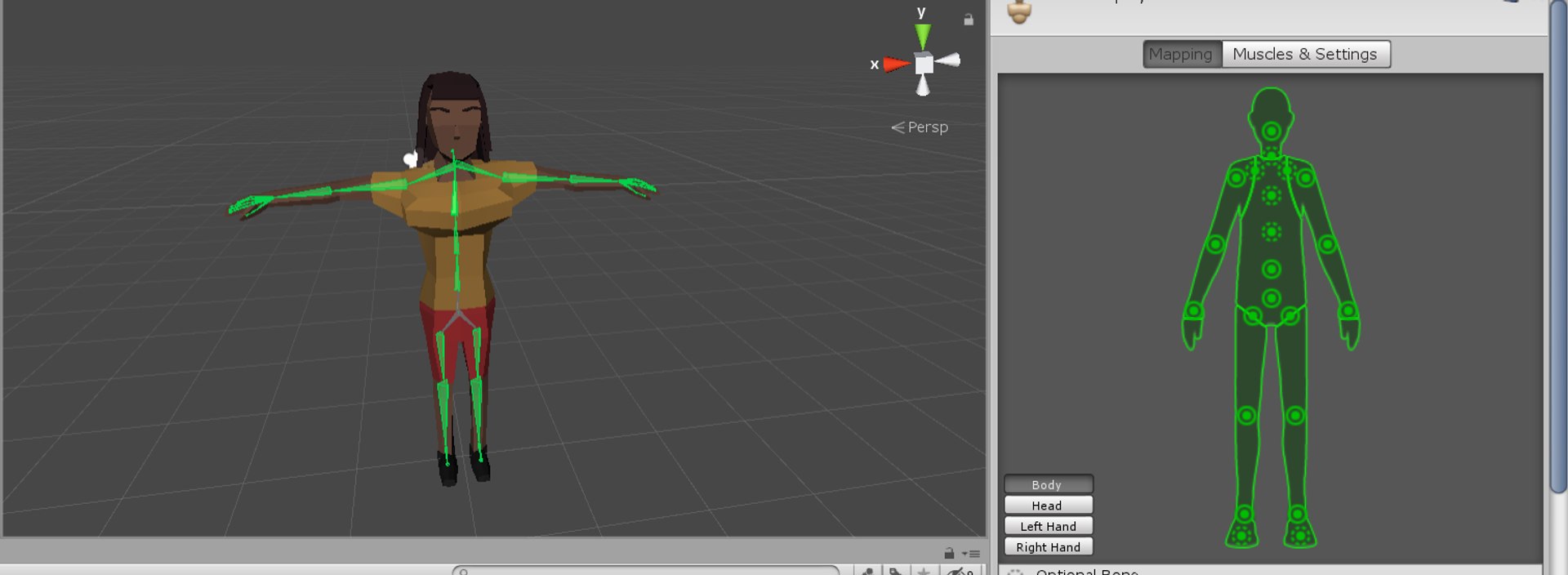 3D Character Woman Rigged Unity - TurboSquid 1567901