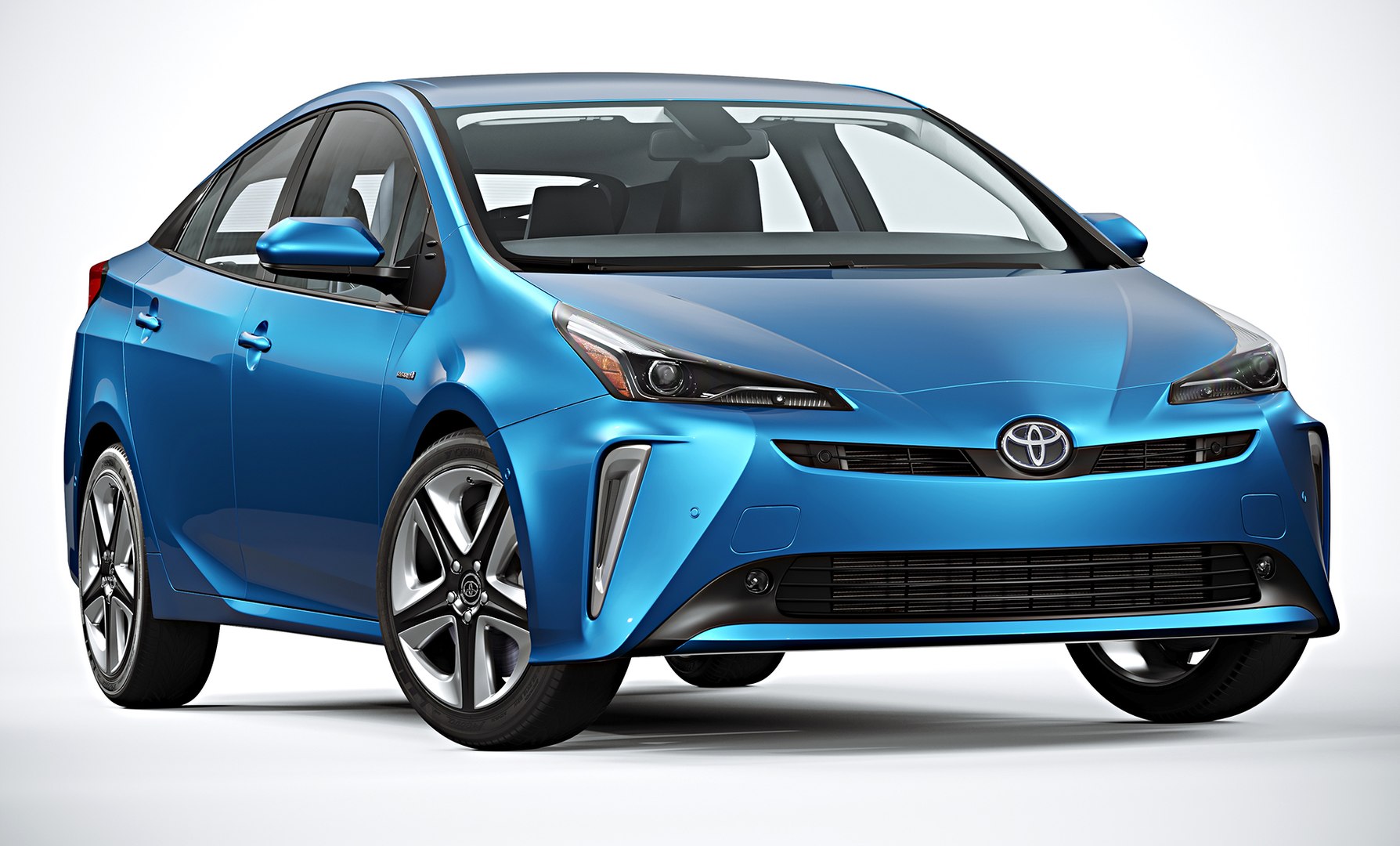 2019 toyota prius 3D model - TurboSquid 1412073