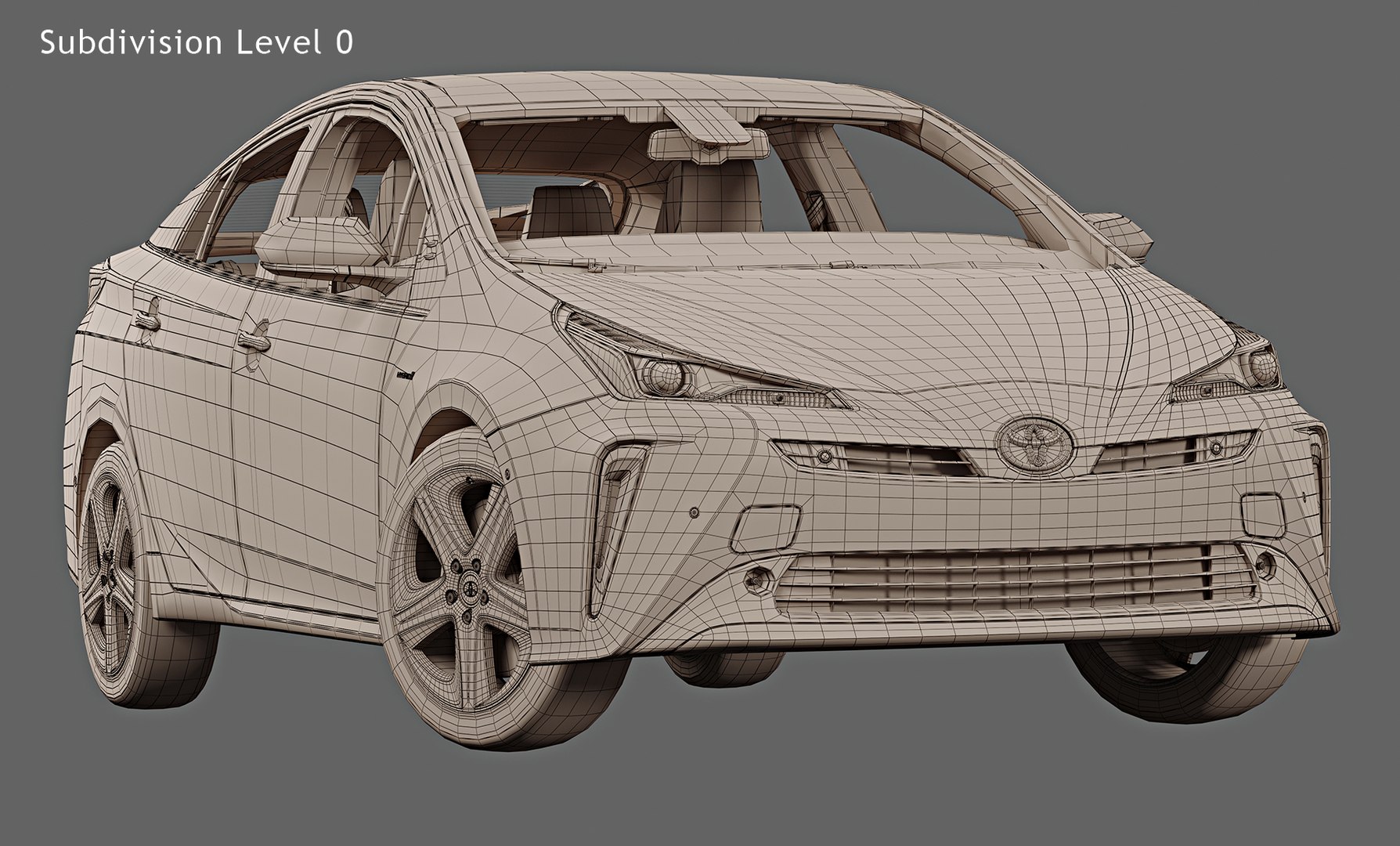2019 Toyota Prius 3D Model - TurboSquid 1412073