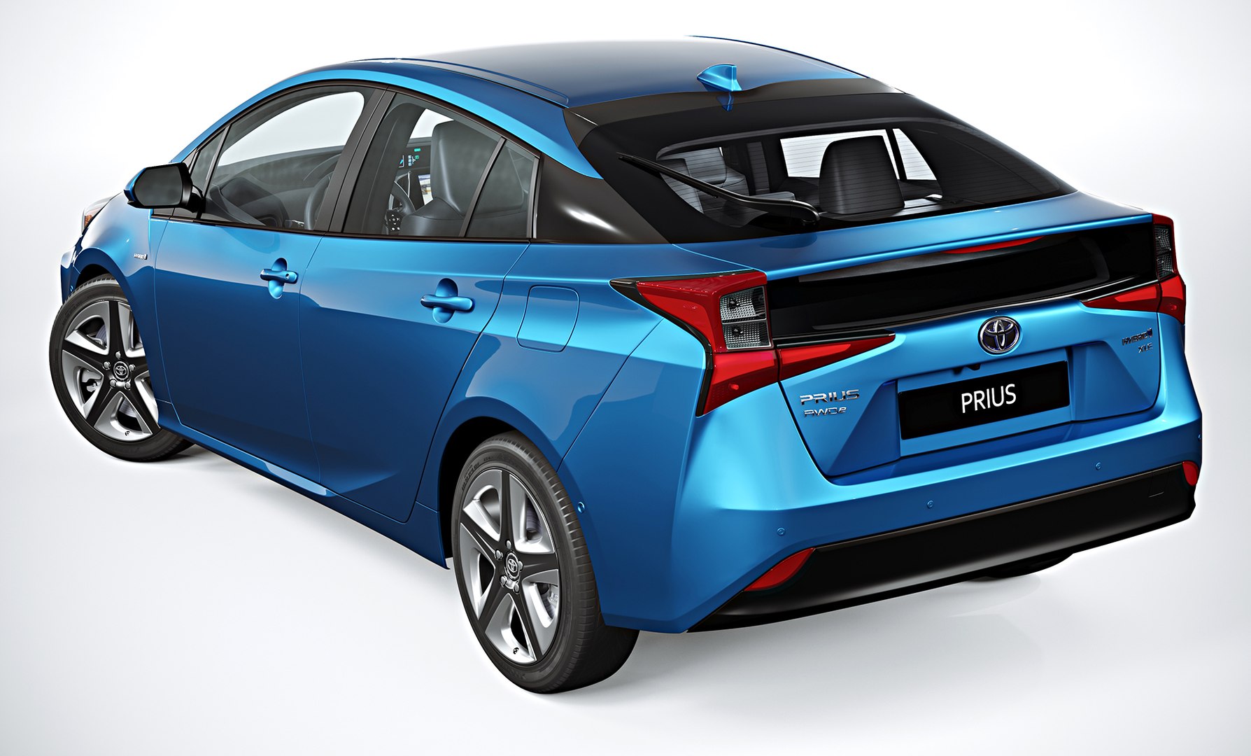 2019 Toyota Prius 3D Model - TurboSquid 1412073