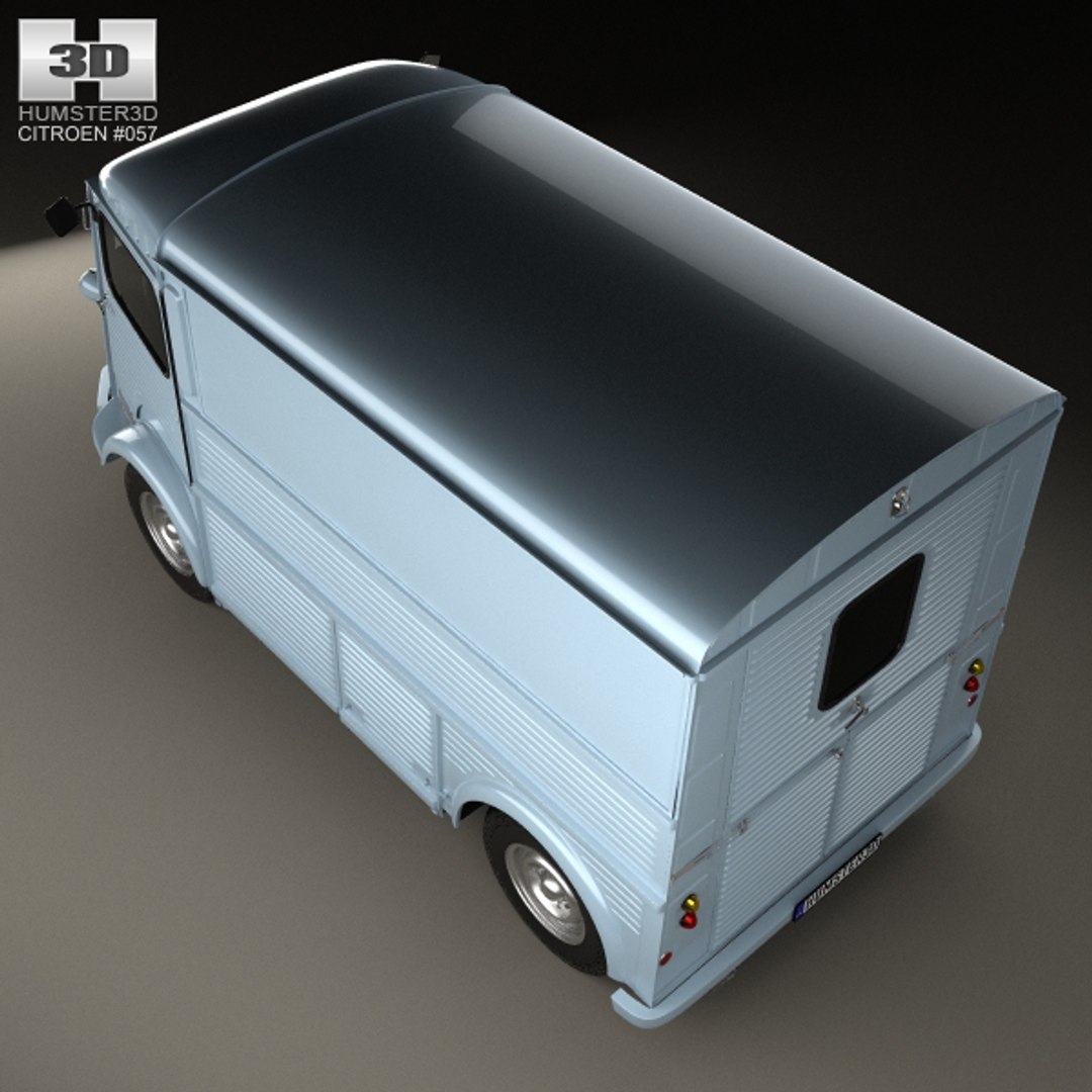 3D citroen van h model - TurboSquid 1239135