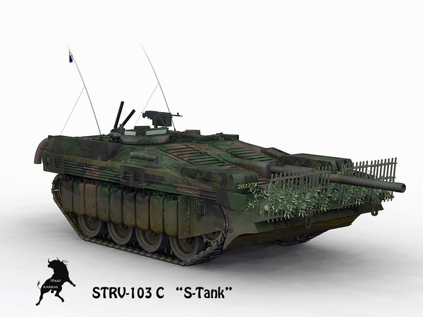 3d model of strv-103 c summer