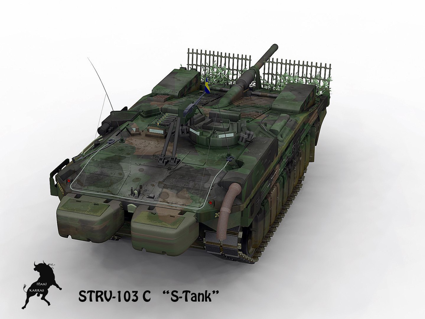 3d Model Of Strv-103 C Summer