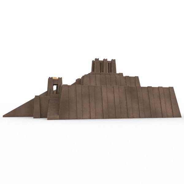 3D ur ziggurat model - TurboSquid 1197984