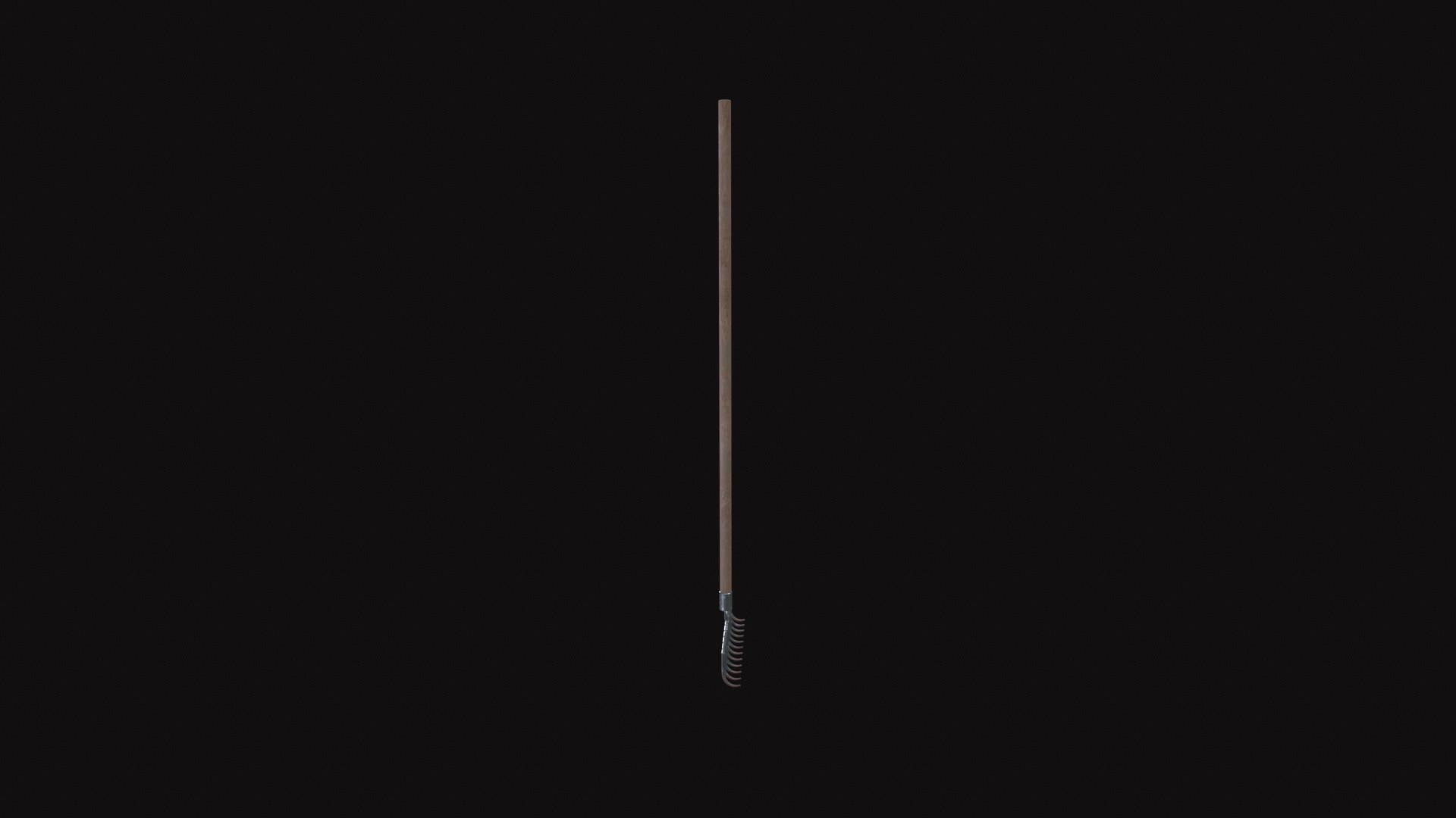 3D Medieval Rake Model - TurboSquid 2310704