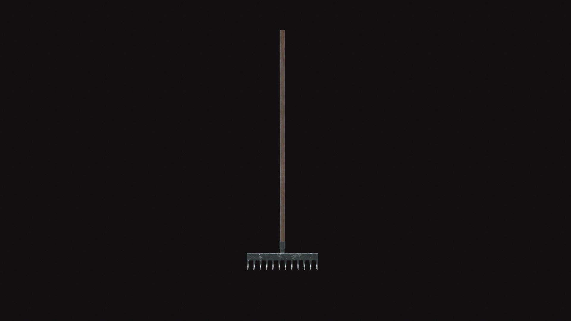3D Medieval Rake Model - TurboSquid 2310704