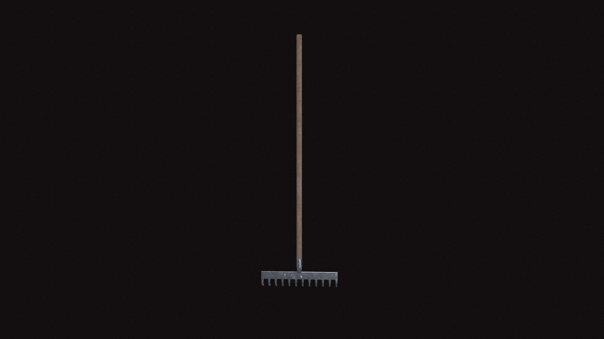 3D Medieval Rake Model - TurboSquid 2310704