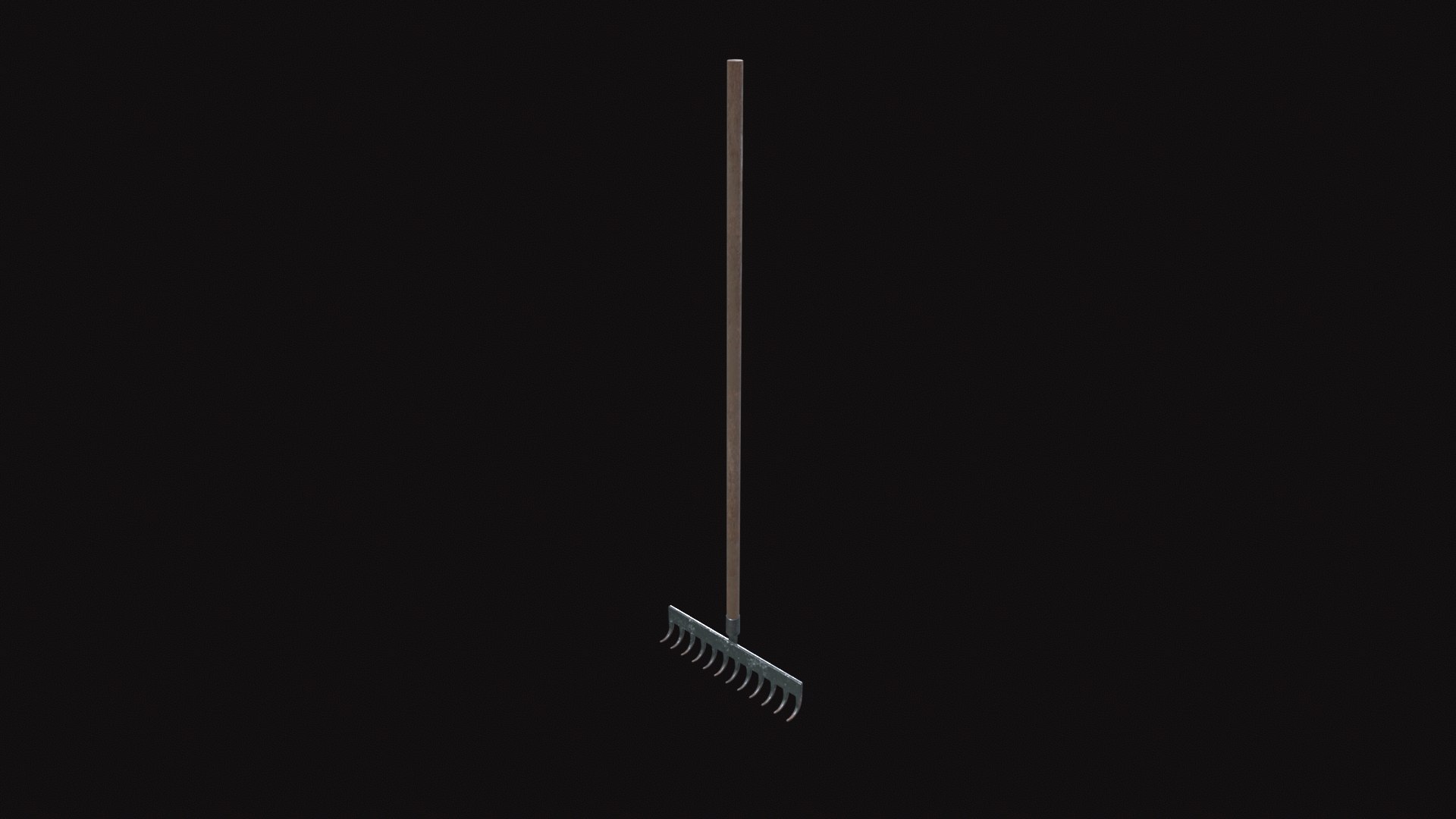 3D Medieval Rake Model - TurboSquid 2310704