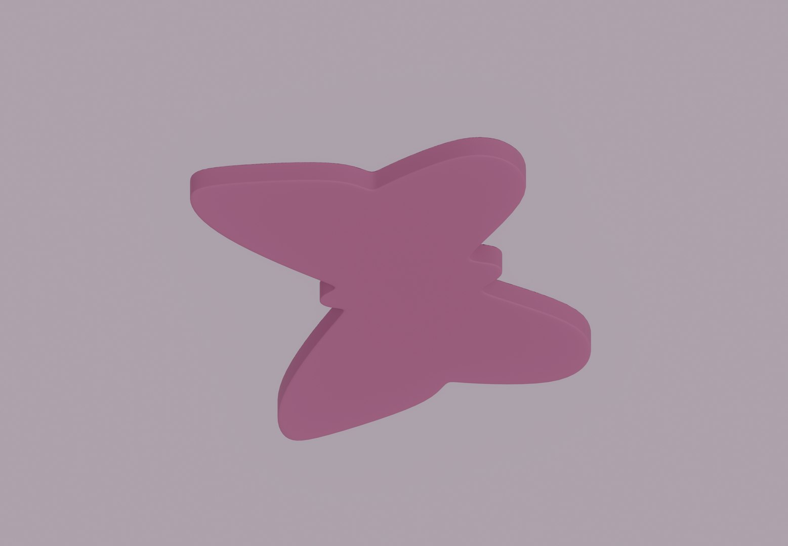Glitter Paper Butterfly 3D - TurboSquid 2198383