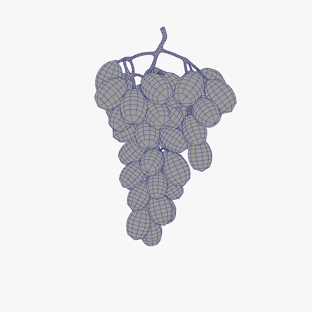 Grapes 3D model - TurboSquid 1072462