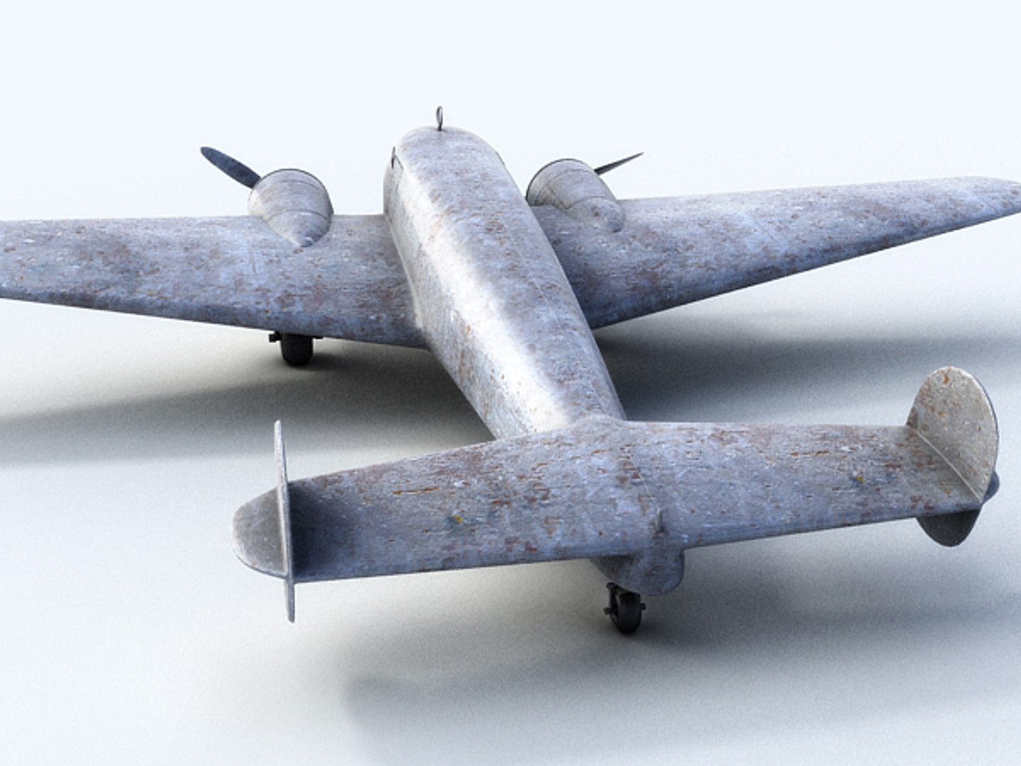 3d Model Lockheed L-10 Electra