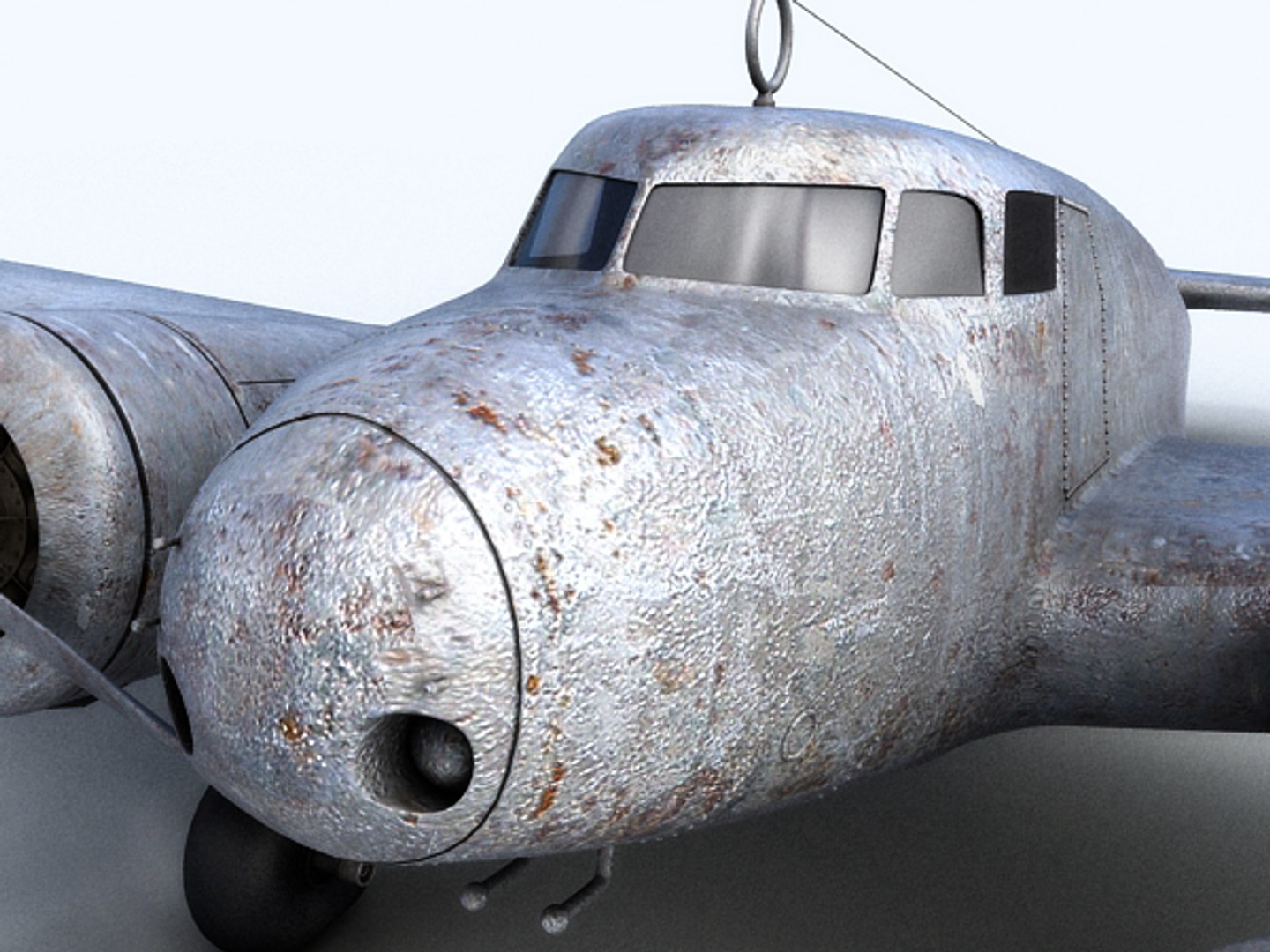 3d Model Lockheed L-10 Electra